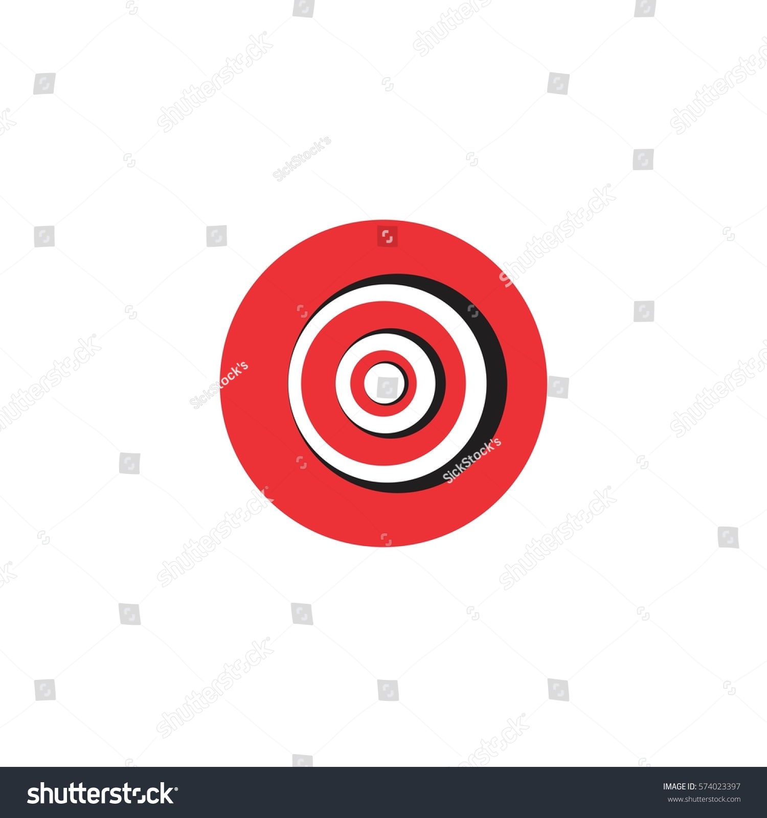 Target Field Symbol Logo Vector: เวกเตอร์สต็อก (ปลอดค่าลิขสิทธิ์ ...