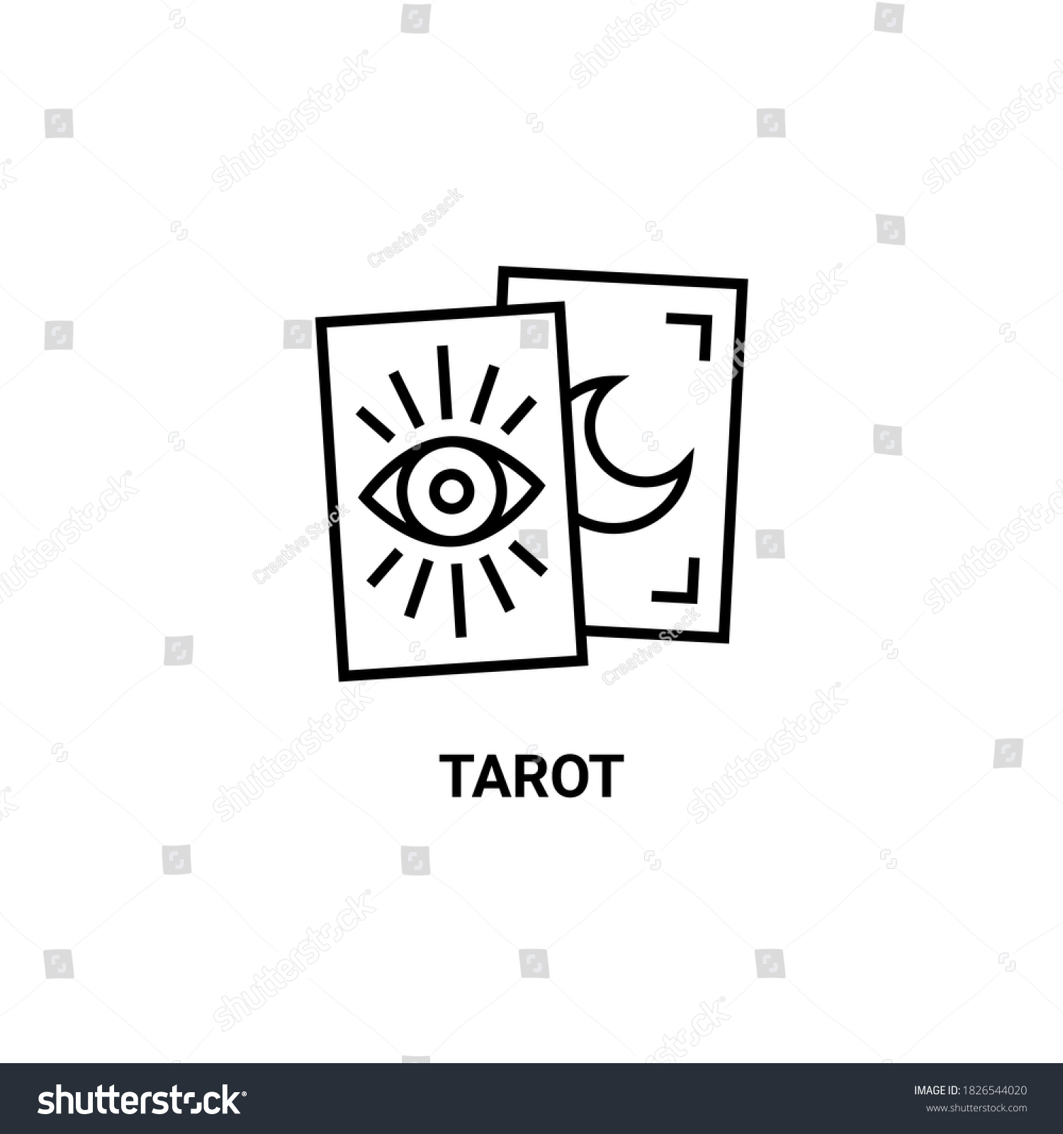 9,066 Tarot icon Images, Stock Photos & Vectors | Shutterstock