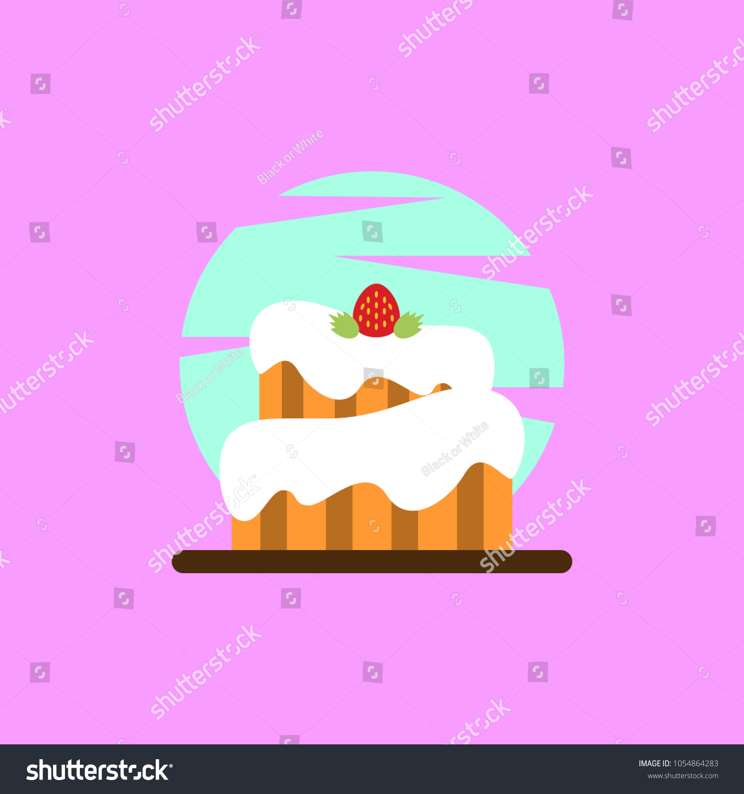 Tart Cake Vector Object Clipart Object Stock Vector (Royalty Free ...