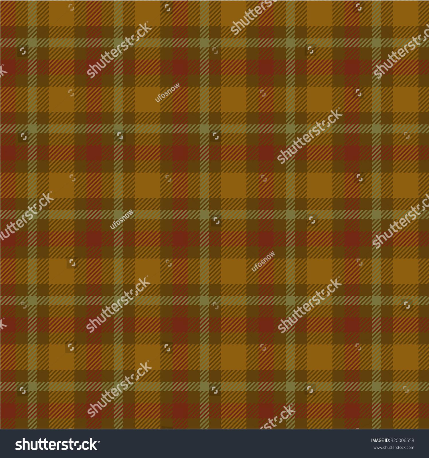 Tartan Seamless Texture Stock Vector (Royalty Free) 320006558 ...