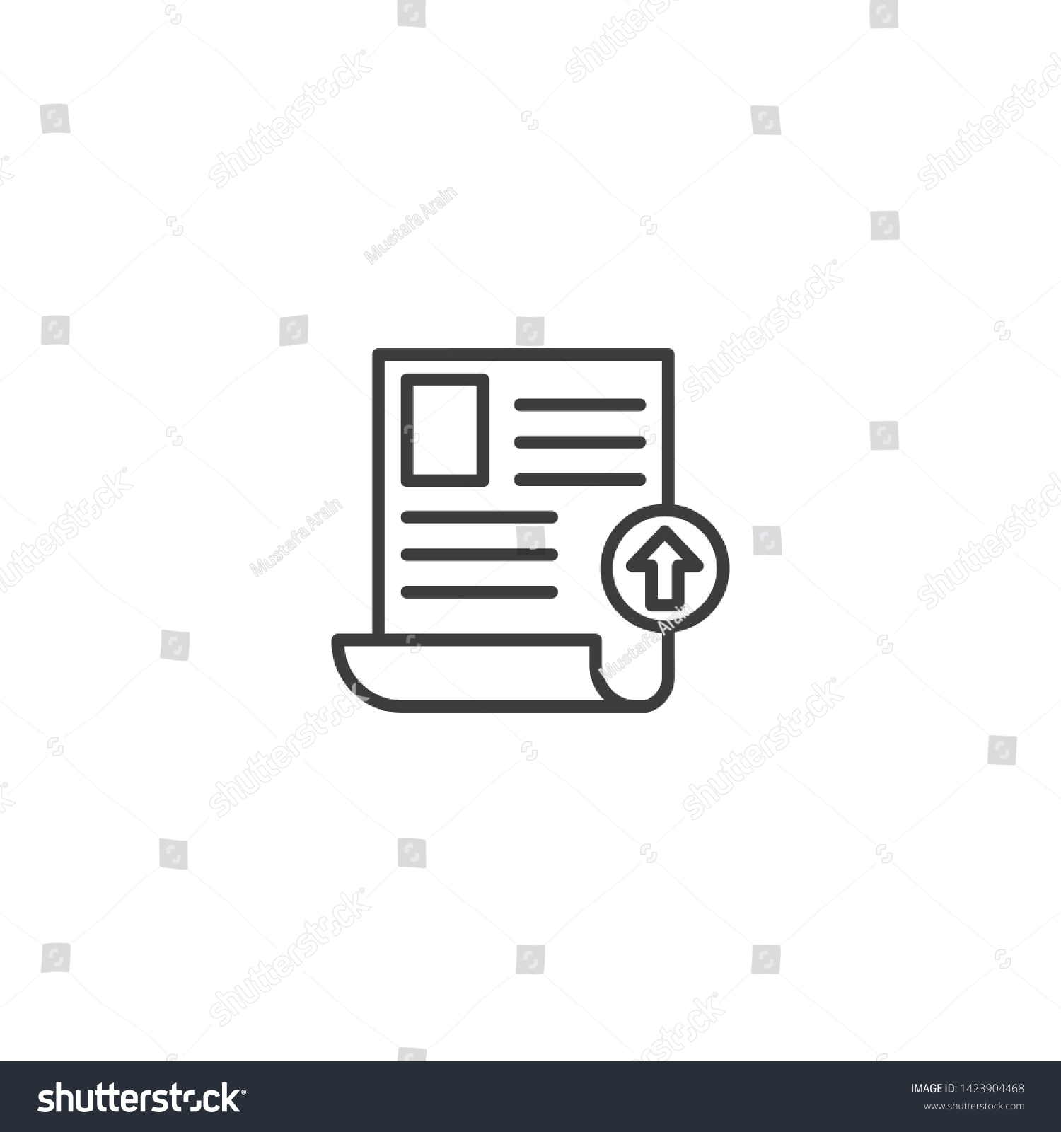 Task Complete Vector Illustration Outline Sign Stock Vector (Royalty ...