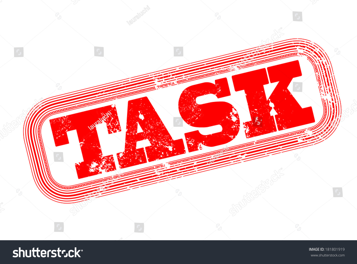 Task Grunge Stamp On Vector Illustration Stock Vector (Royalty Free ...