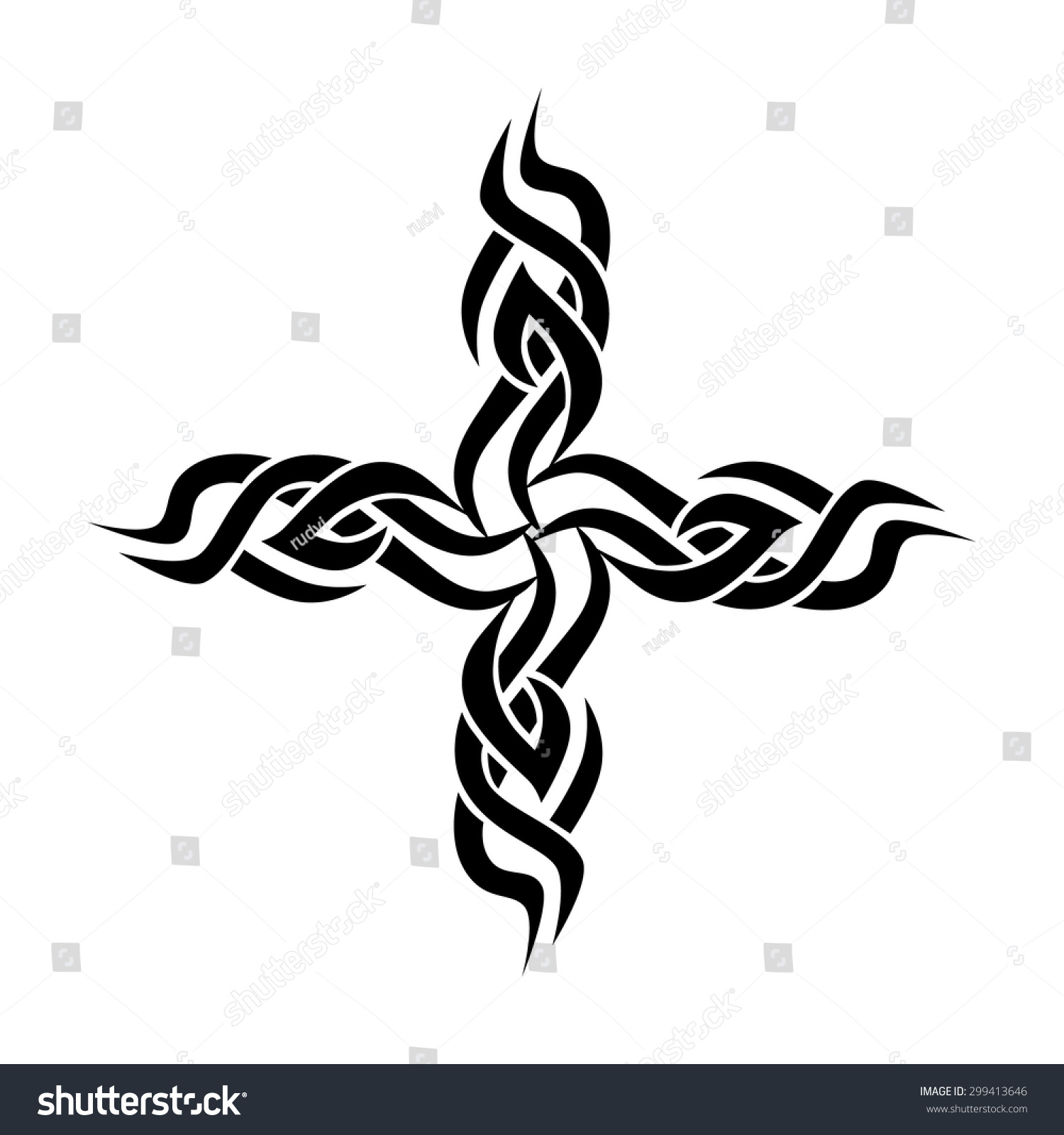 Tattoo Art Pattern Tattoos Design Stock Vector (Royalty Free) 299413646
