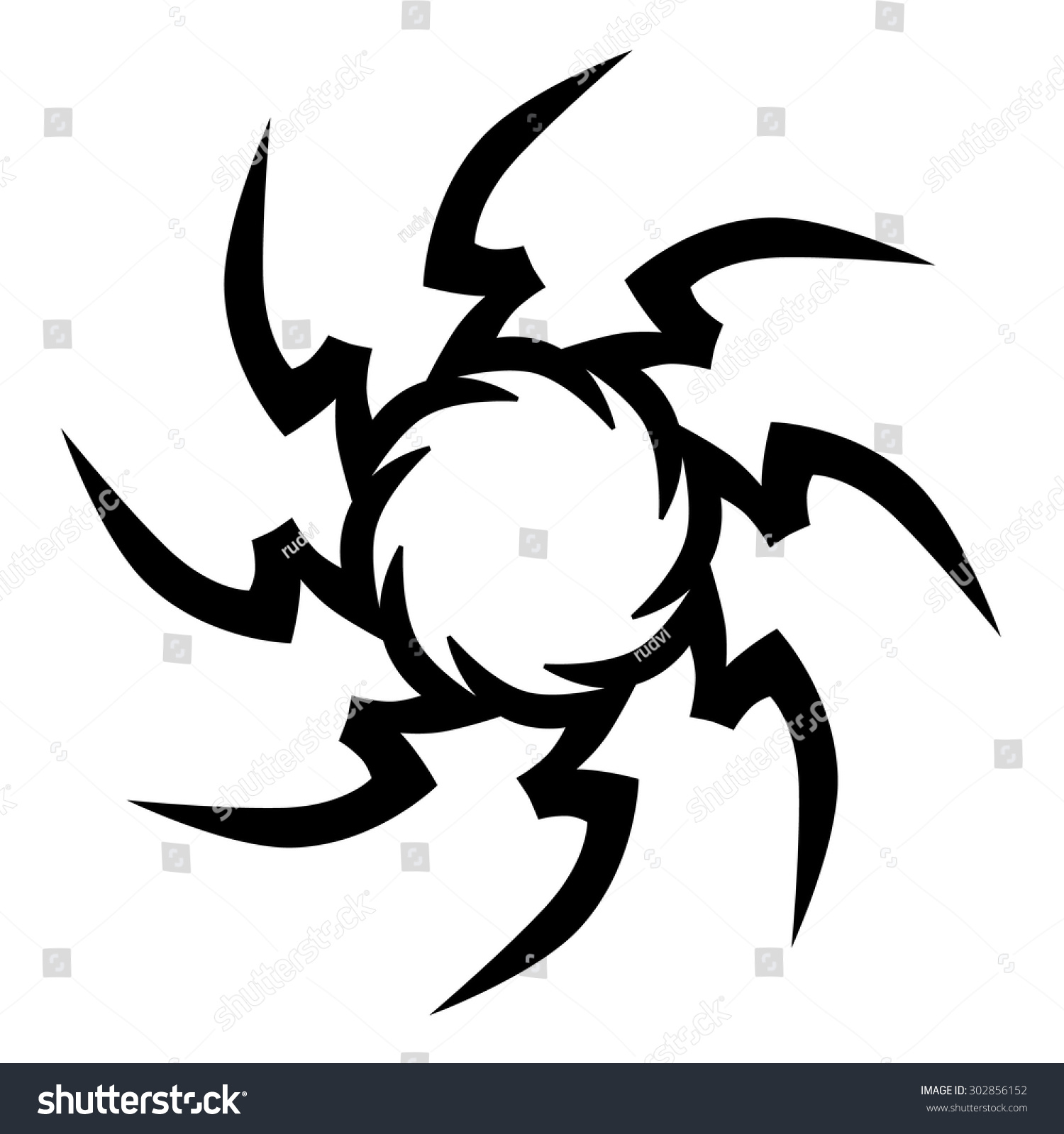 Tattoo Art Pattern Tattoos Design Stock Vector (Royalty Free) 302856152 ...