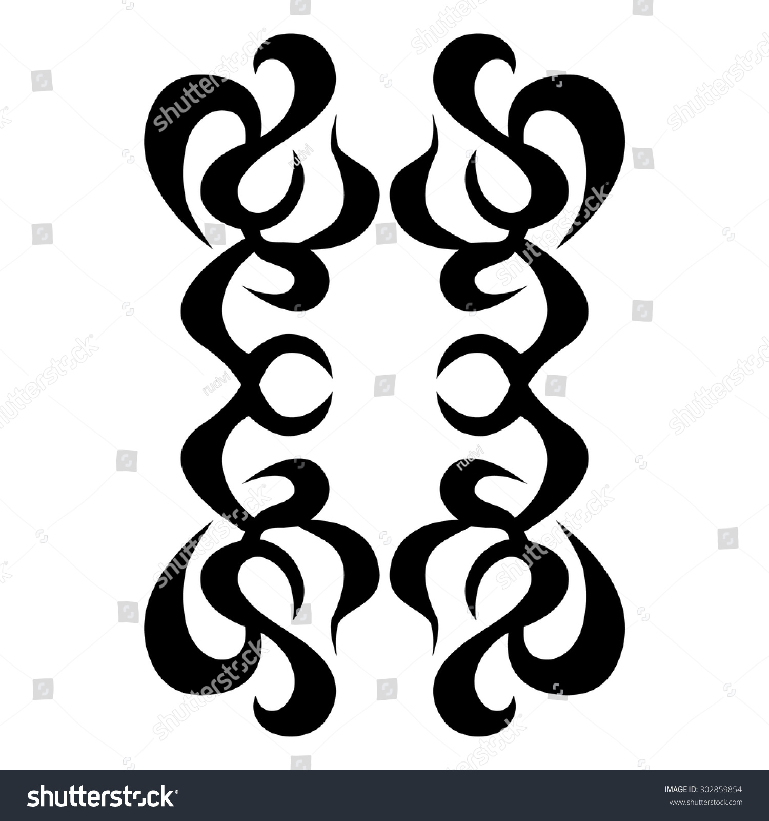 Tattoo Art Pattern Tattoos Design Stock Vector (Royalty Free) 302859854