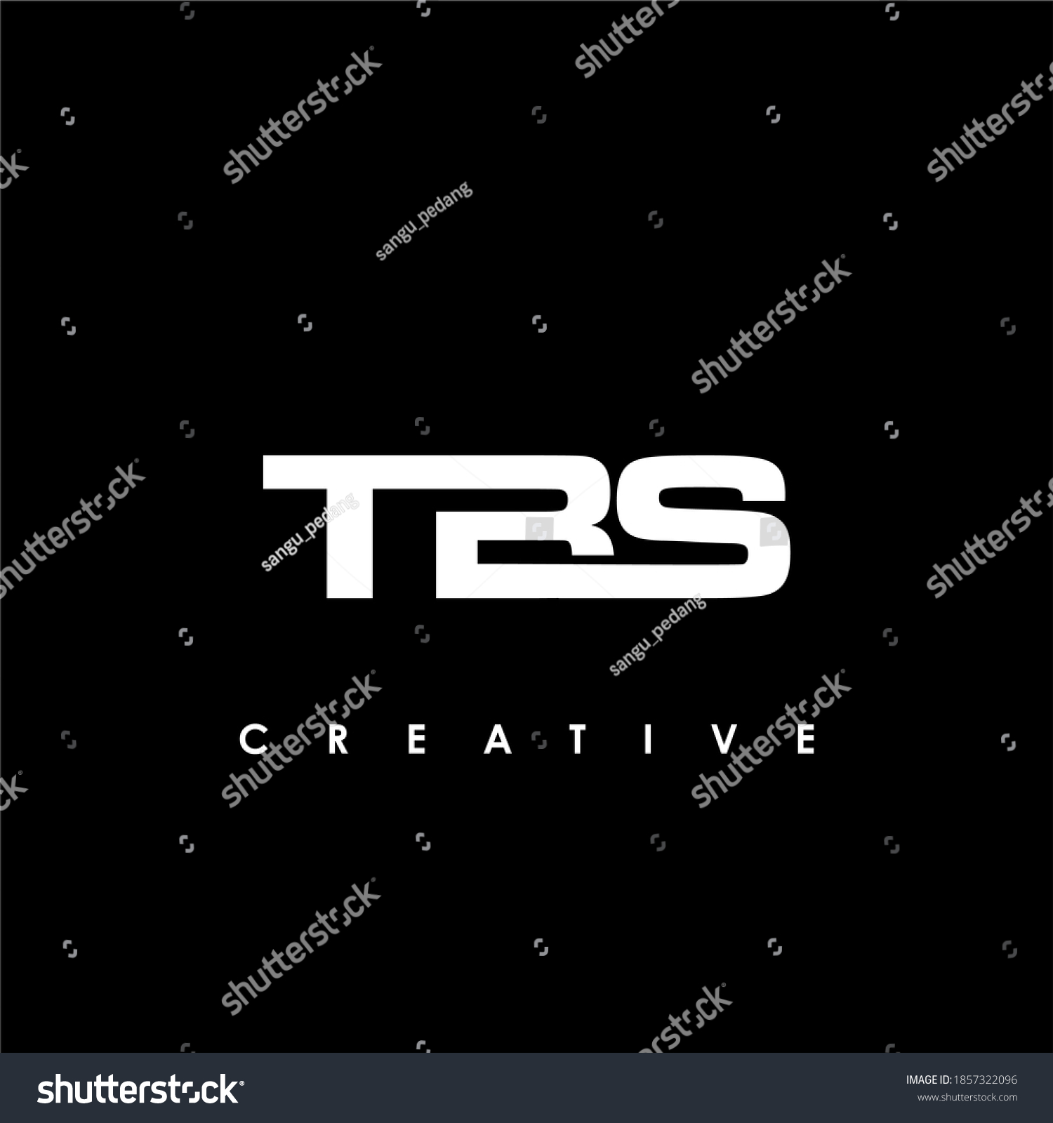 Tbs Letter Initial Logo Design Template Stock Vector (Royalty Free ...