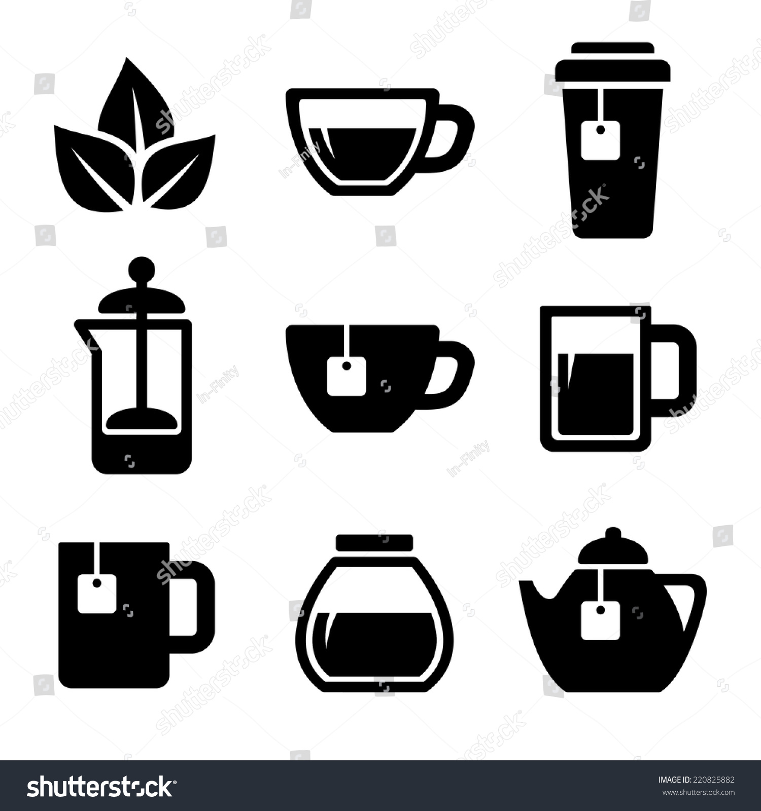 180,122 White tea icon Stock Illustrations, Images & Vectors | Shutterstock