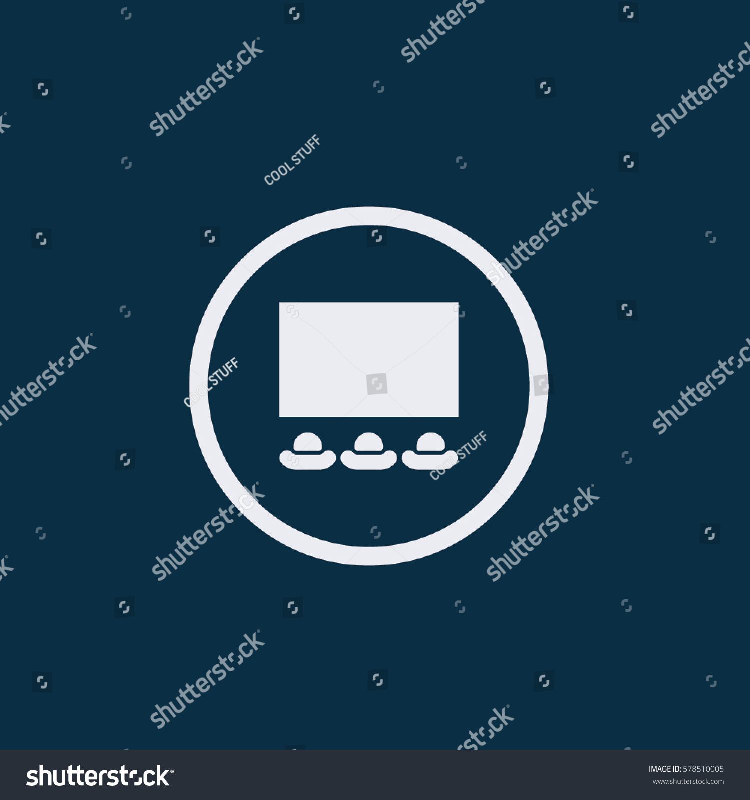 Teach Icon Stock Vector (Royalty Free) 578510005 | Shutterstock