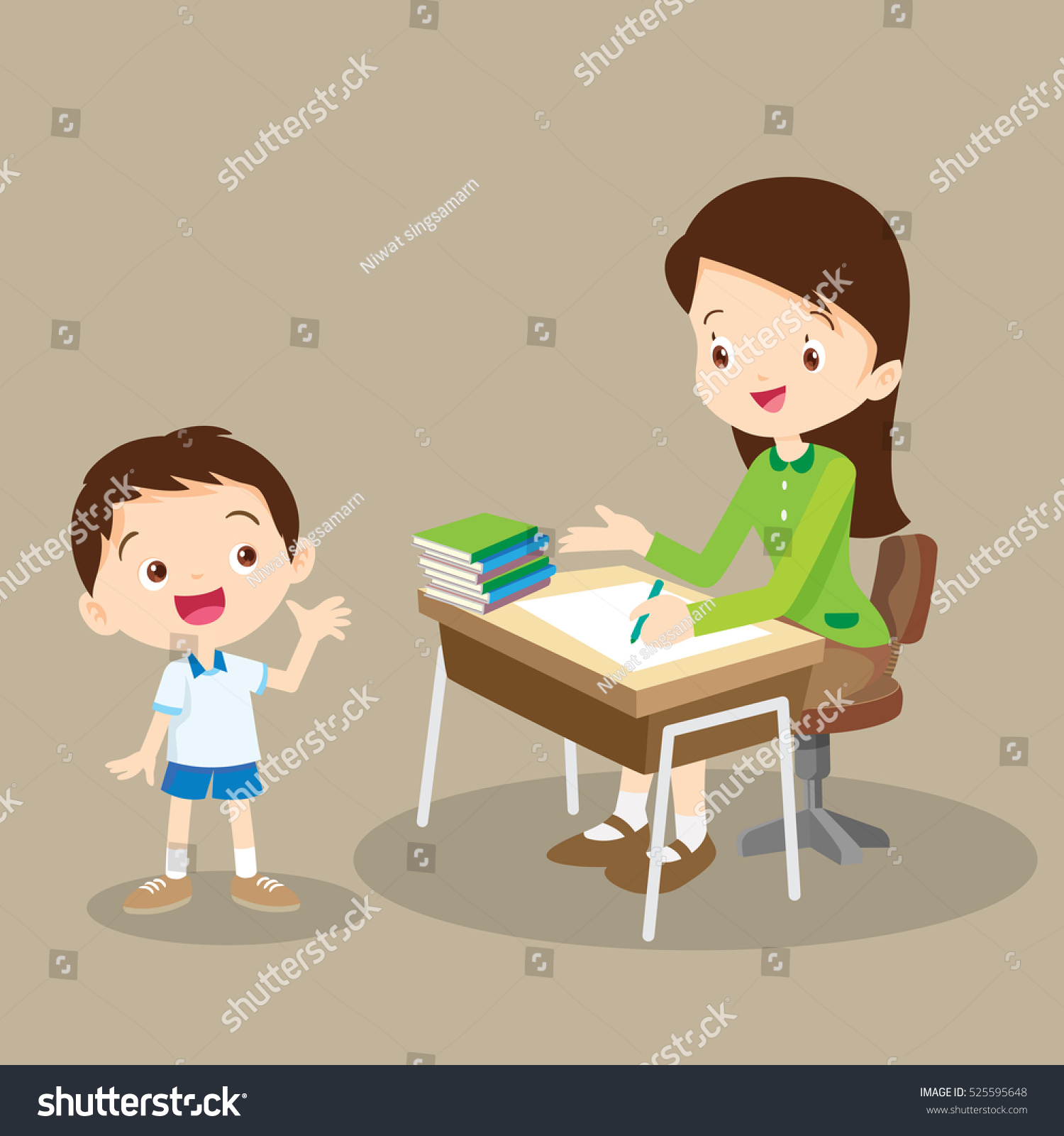 267 Child asking adult Stock Illustrations, Images & Vectors | Shutterstock