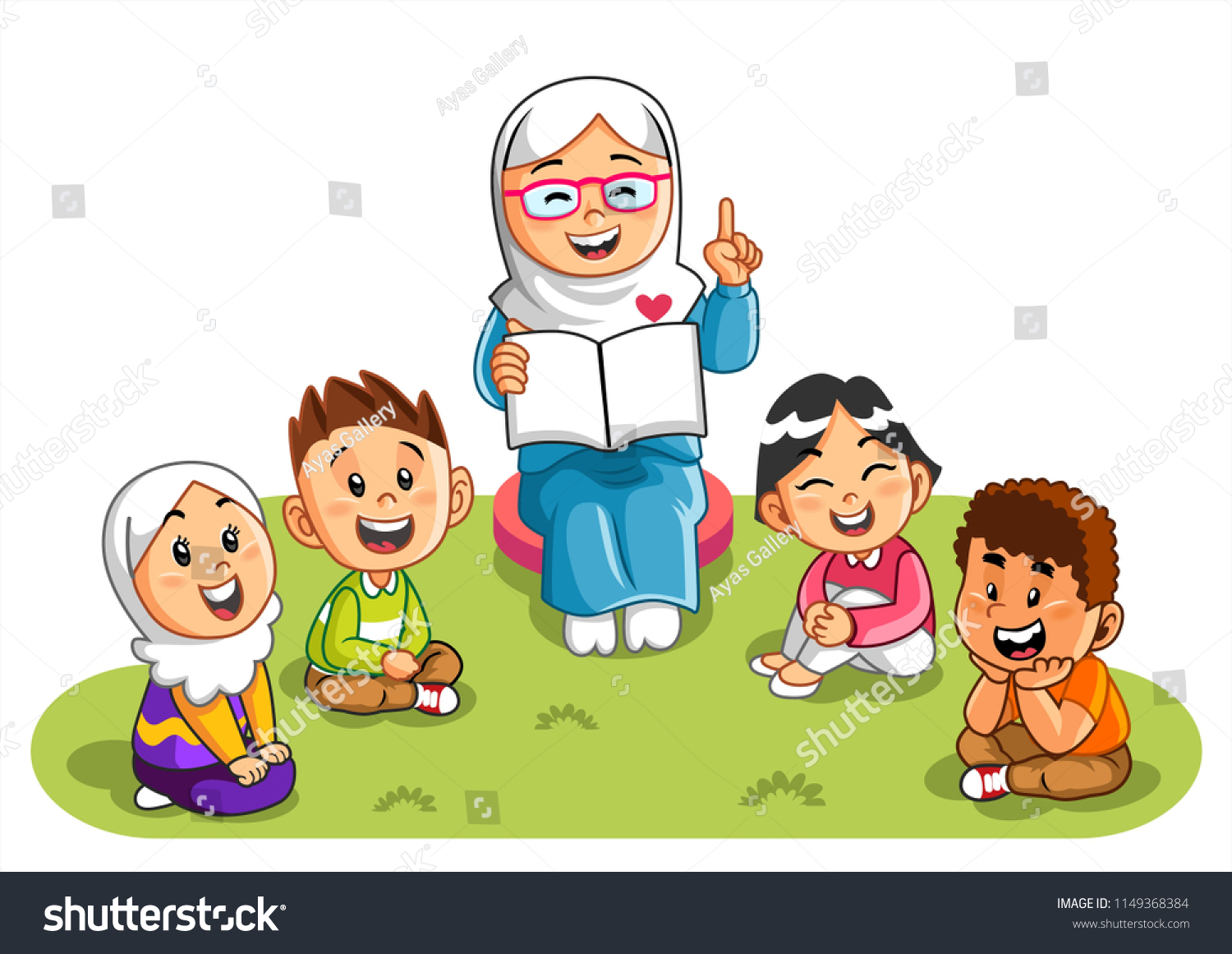 1,273 Islamic teacher Stock Vectors, Images & Vector Art | Shutterstock
