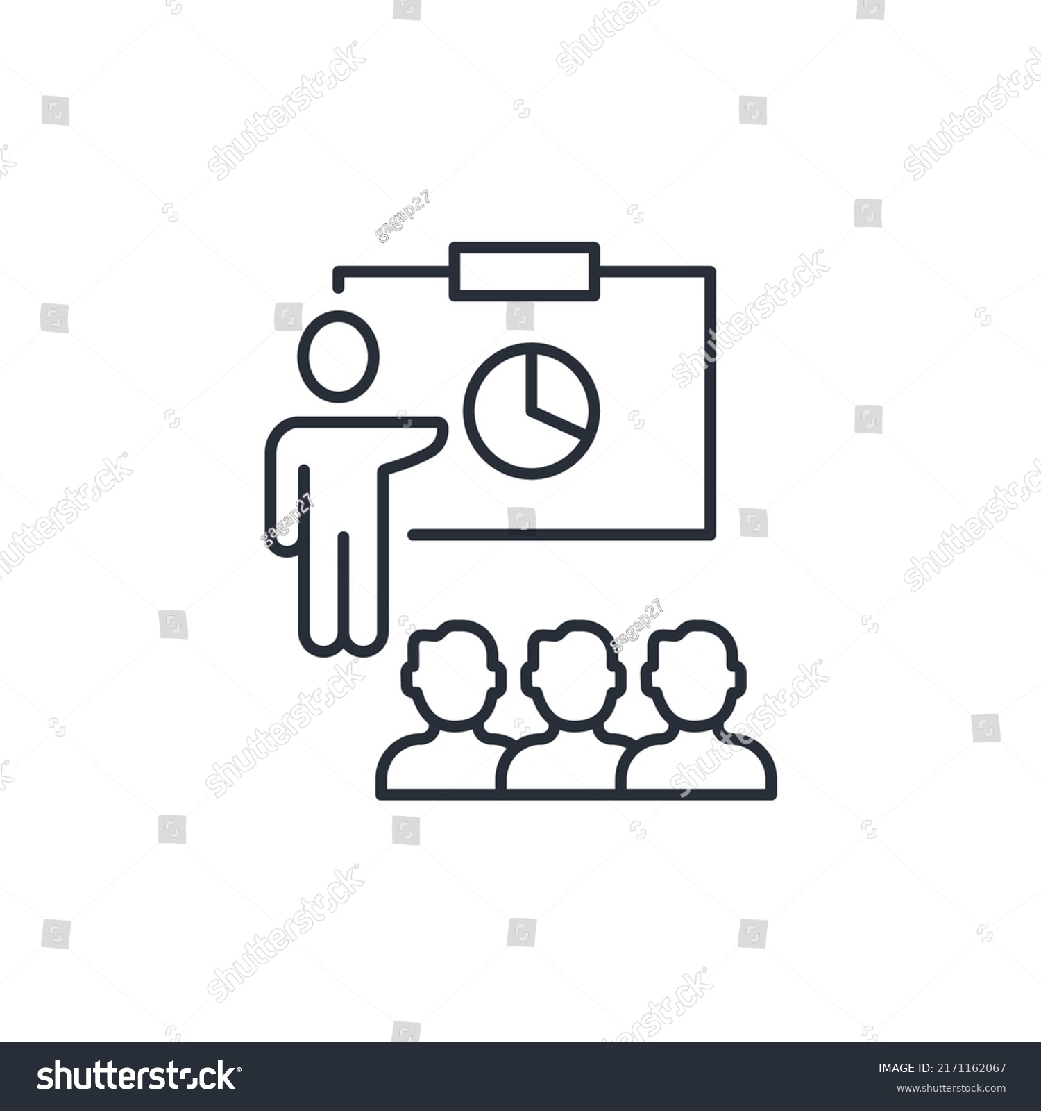 Teaching Icons Symbol Vector Elements Infographic Stock Vector (Royalty ...