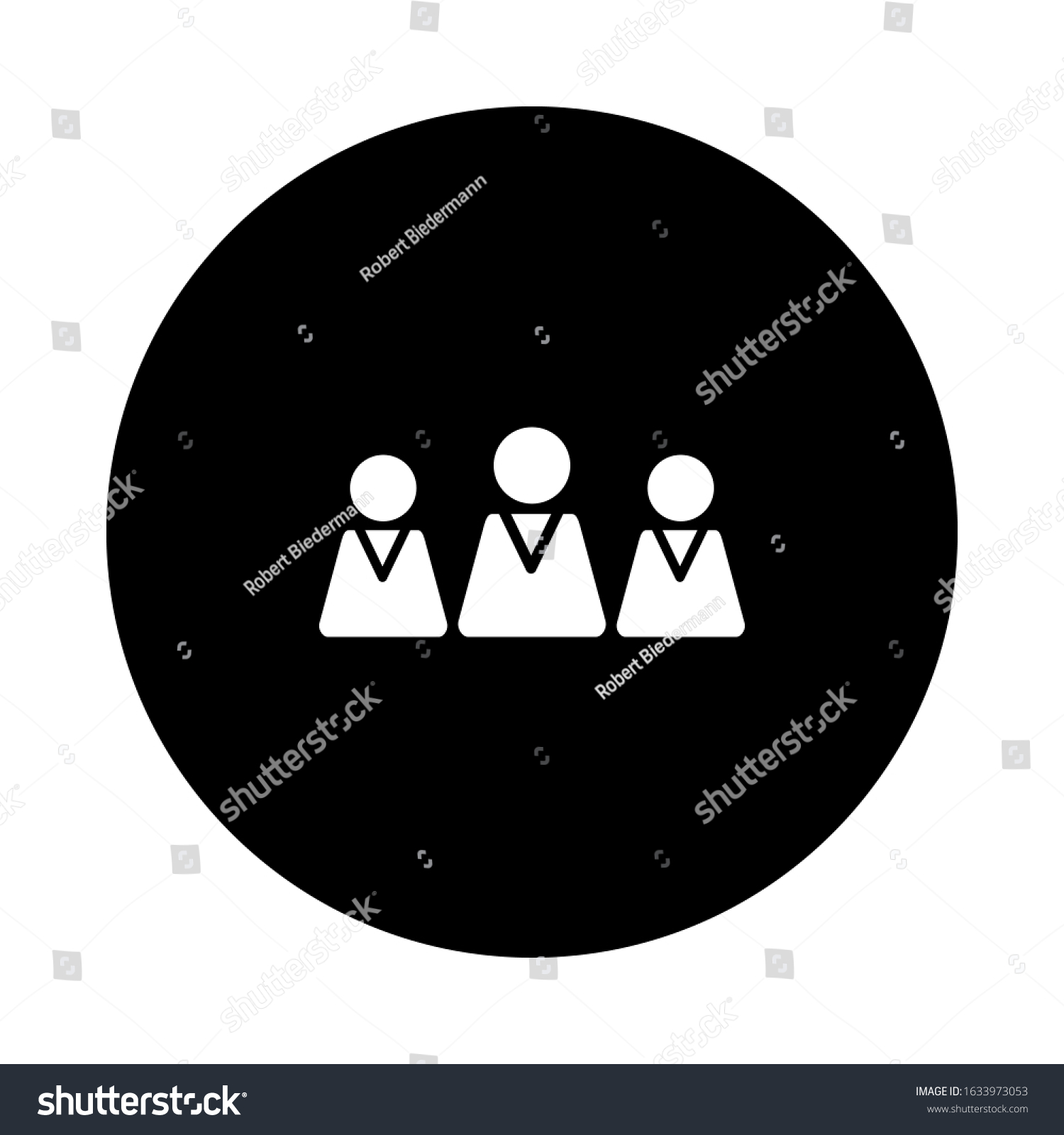 Team Circle On White Stock Vector (Royalty Free) 1633973053 | Shutterstock