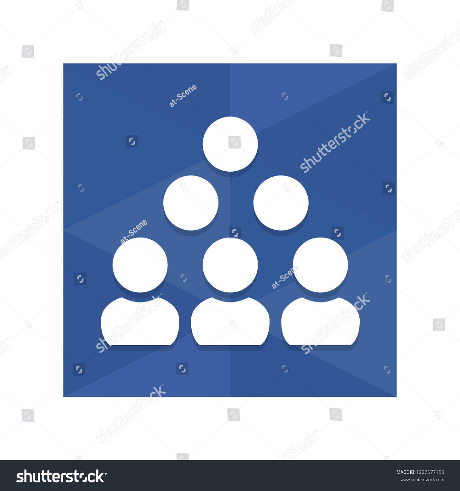 Team App Icon Stock Vector (Royalty Free) 1227577150 | Shutterstock