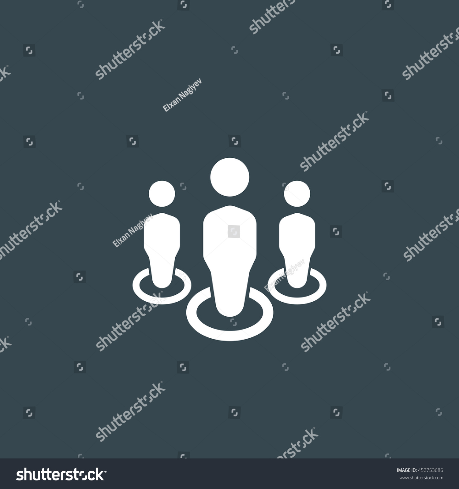 Team Icon Stock Vector (Royalty Free) 452753686