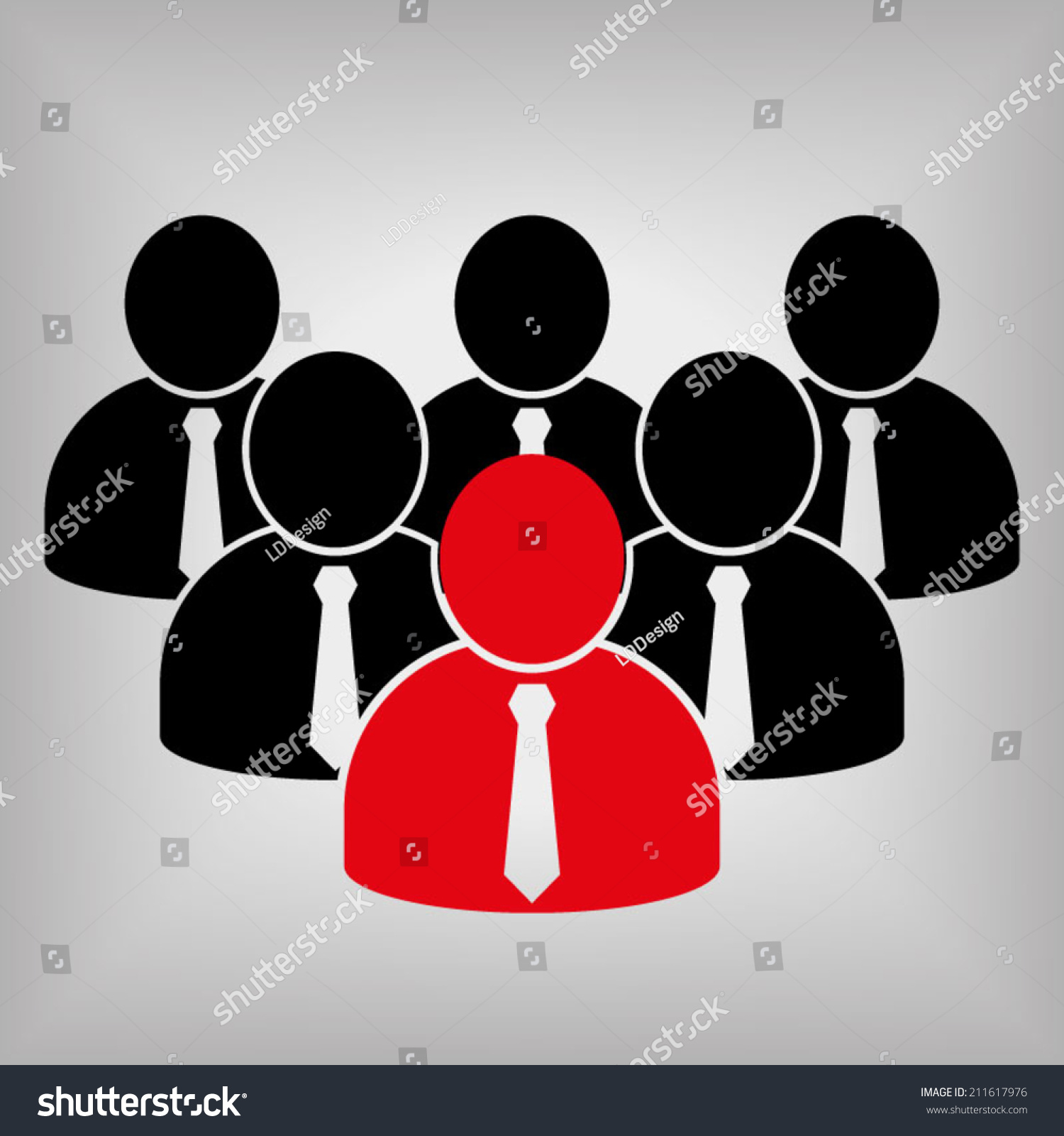 Team Leader Icon 스톡 벡터 211617976 - Shutterstock