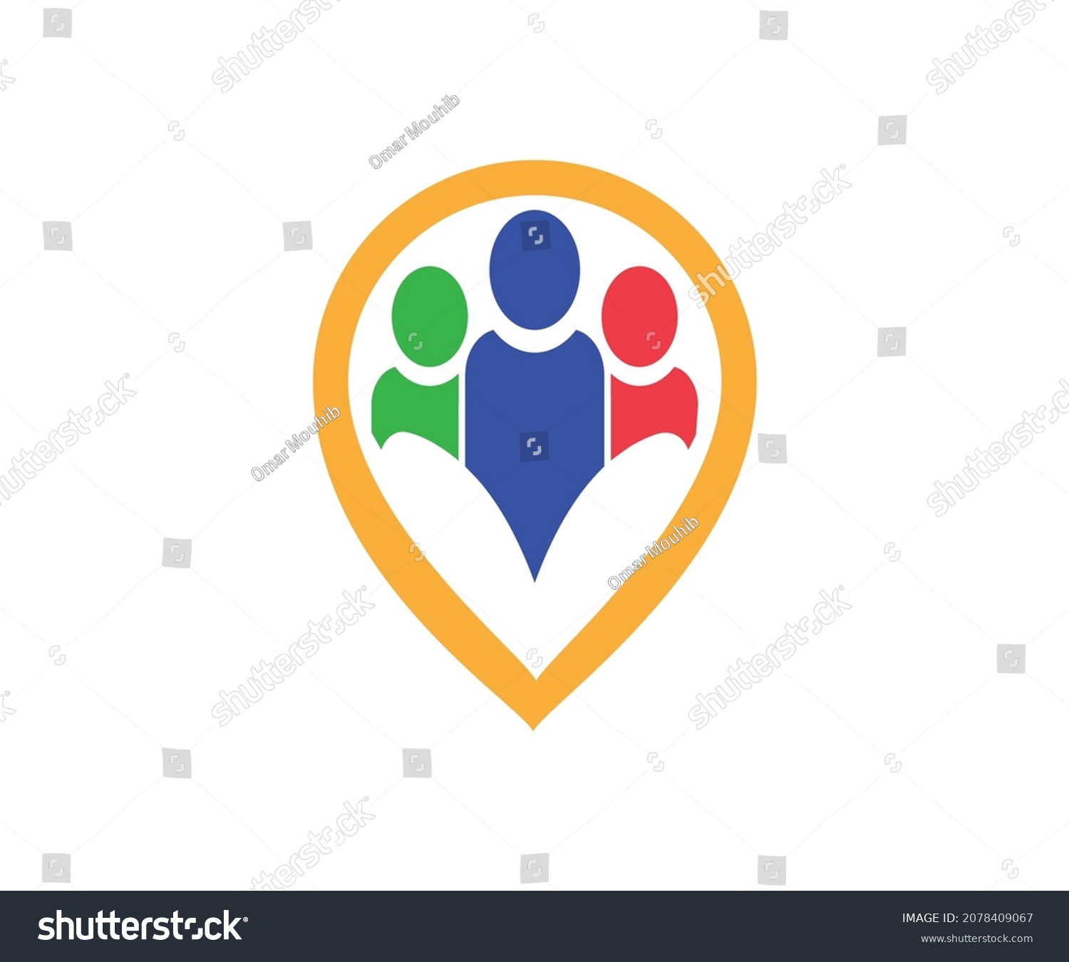 Team People Association Logo Vector Stock Vector (Royalty Free ...