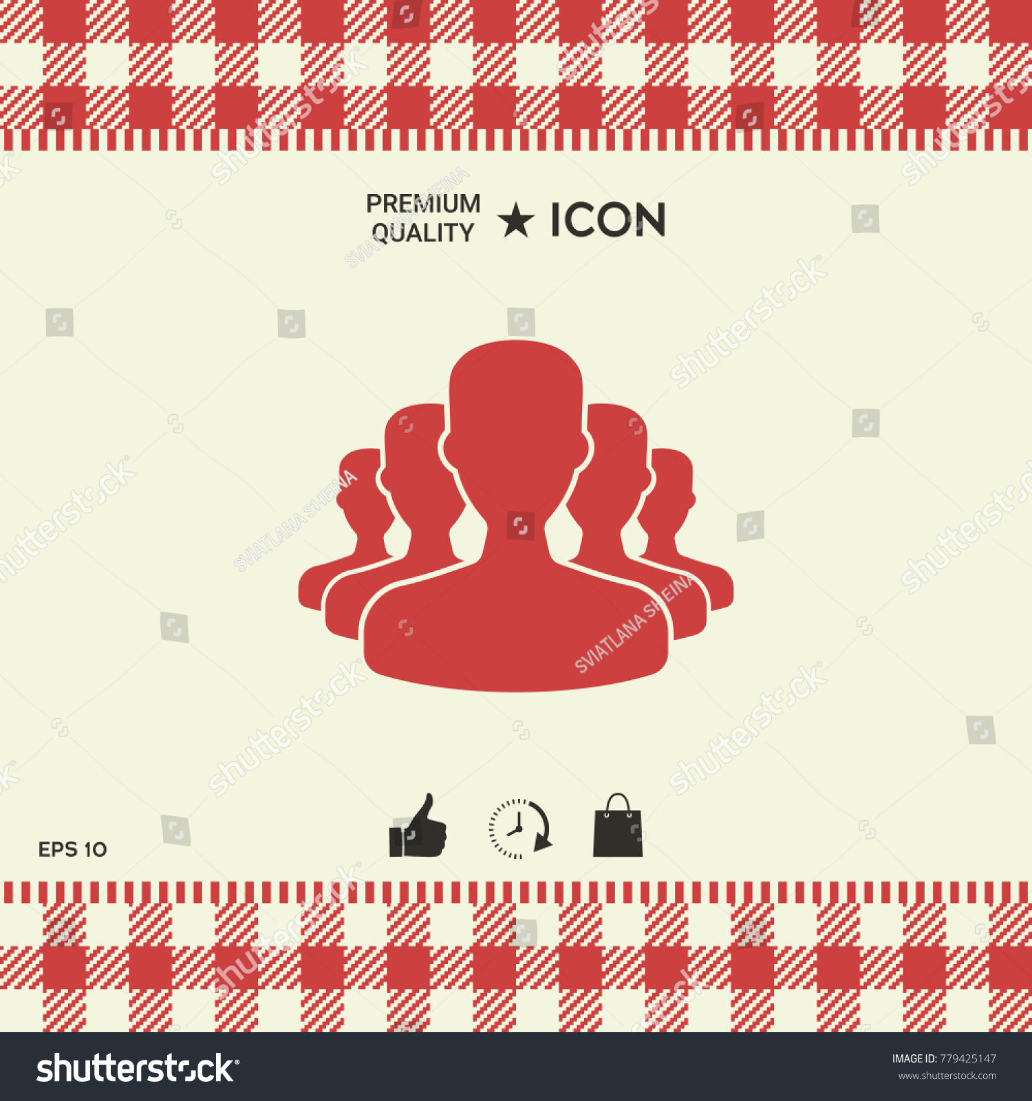 Team Symbol Icon Stock Vector (Royalty Free) 779425147 | Shutterstock