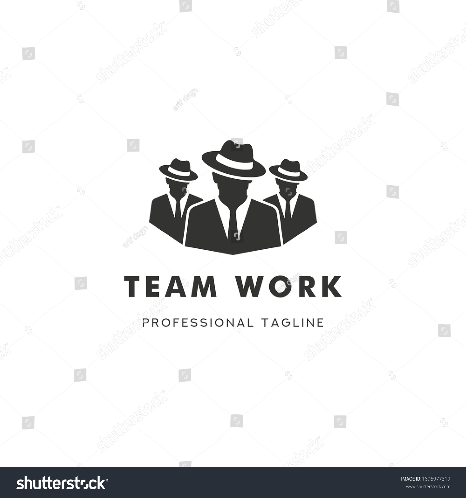 Team Work Logo Icon Template: เวกเตอร์สต็อก (ปลอดค่าลิขสิทธิ์ ...