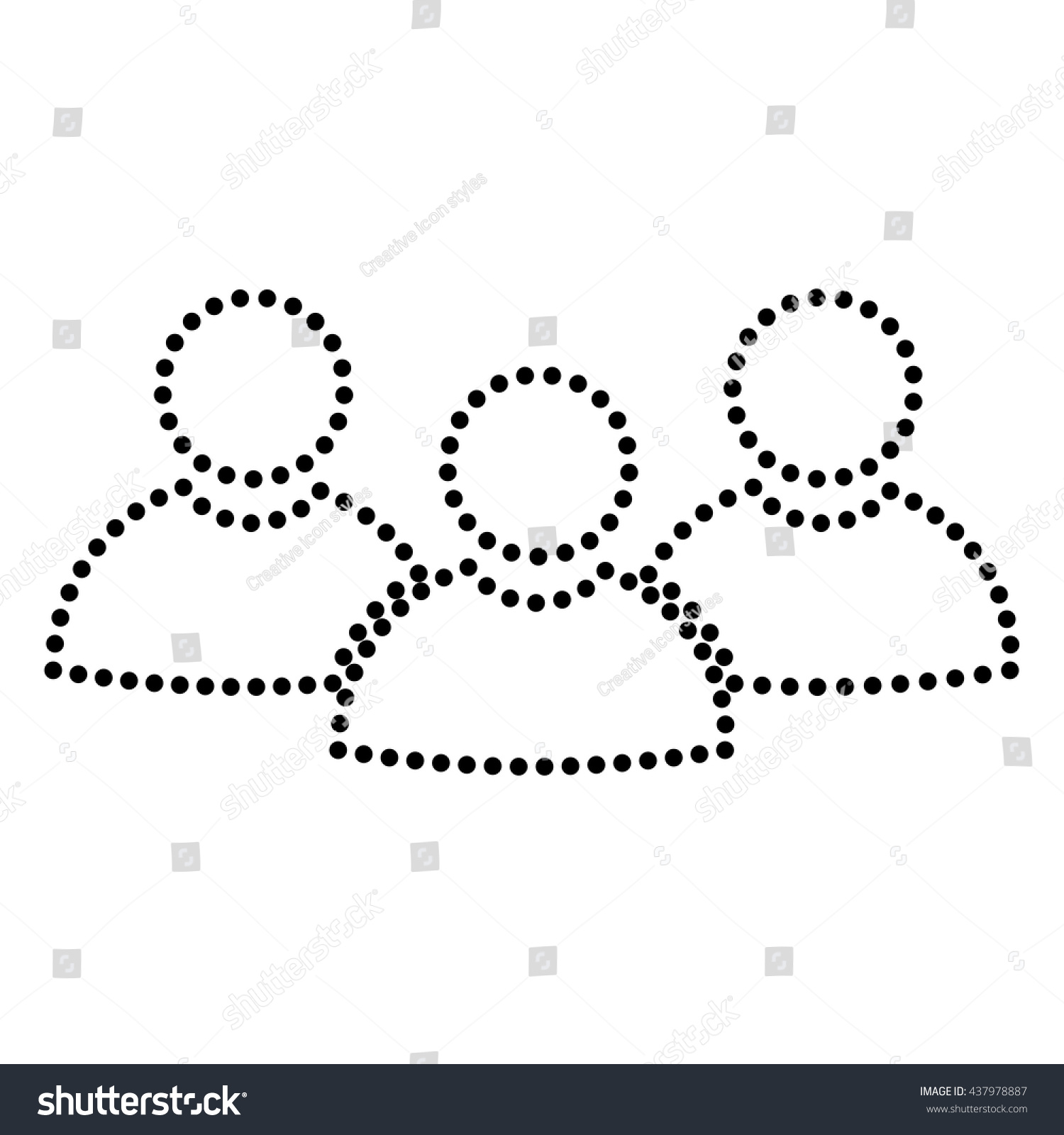 Team Work Sign Stock Vector (Royalty Free) 437978887 | Shutterstock