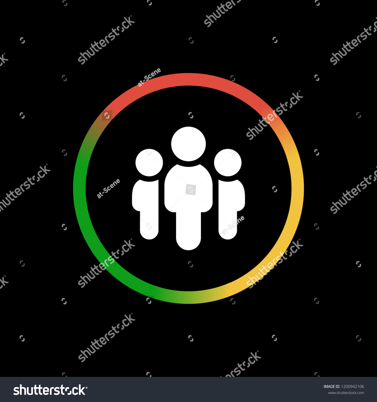 Teamwork App Icon Stock Vector (Royalty Free) 1200942106 | Shutterstock