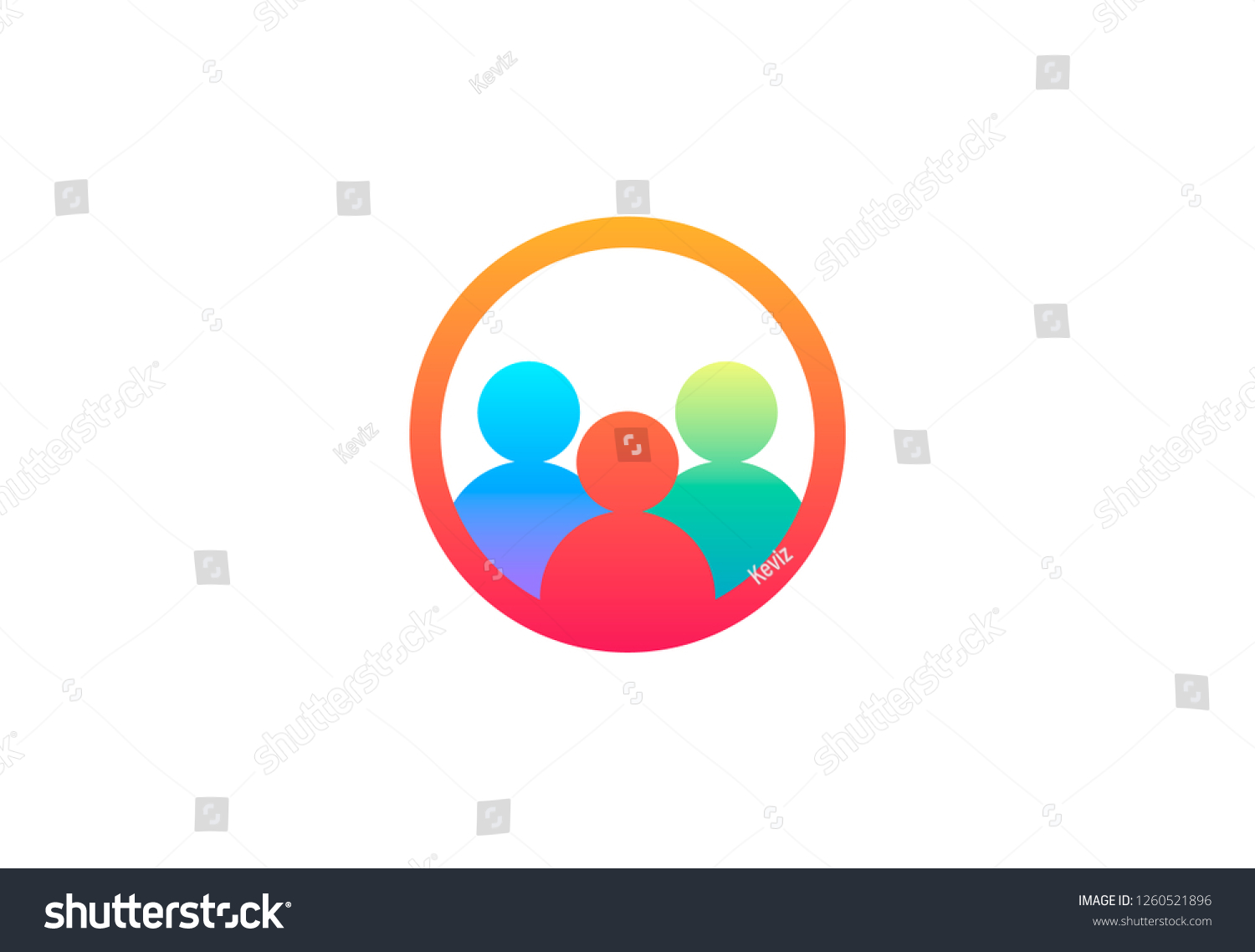 Teamwork Group People Vector Logo Stock Vector (Royalty Free ...