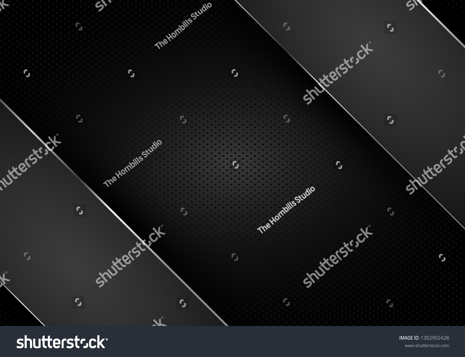 Tech Dark Design Perforated Metal Texture Stock Vector (Royalty Free ...