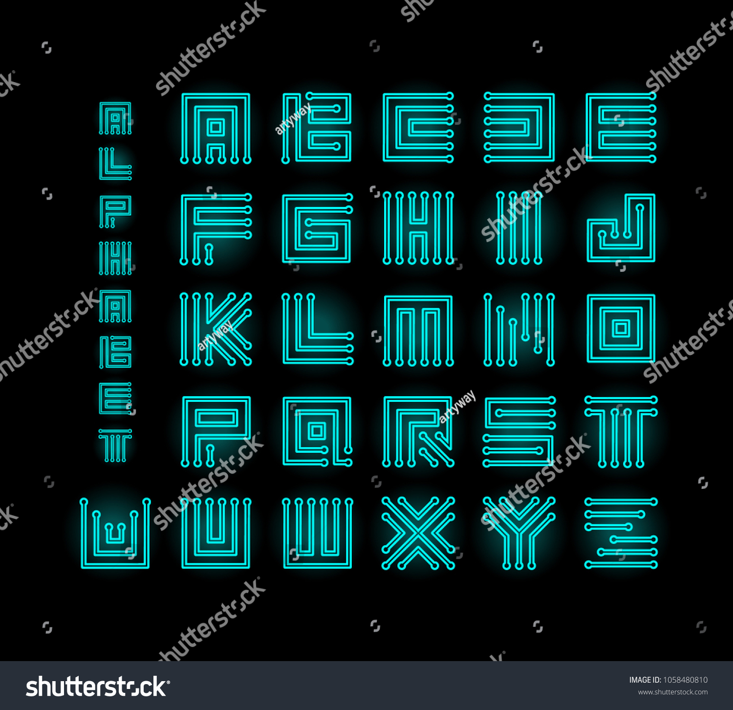 3,682 imágenes de Circuit letter set - Imágenes, fotos y vectores de ...