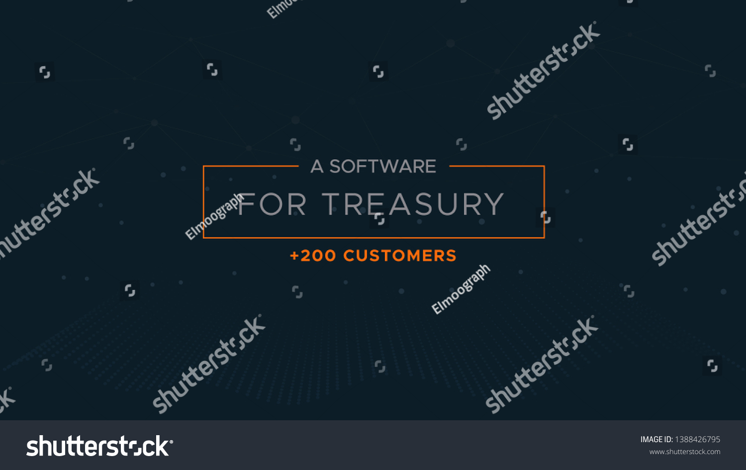 Tech Savvy Banner Design Simple Dot Stock Vector (Royalty Free ...