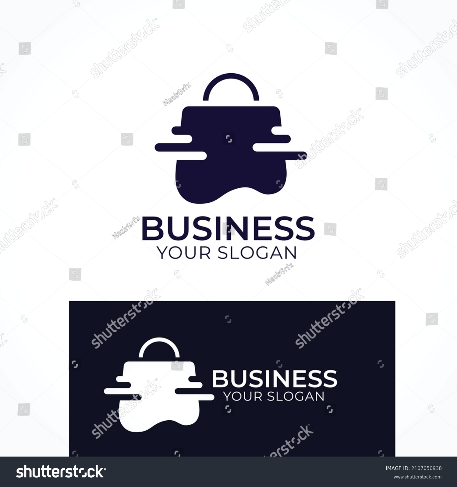 Tech Store Shopping Bag Logo Concept: เวกเตอร์สต็อก (ปลอดค่าลิขสิทธิ์ ...