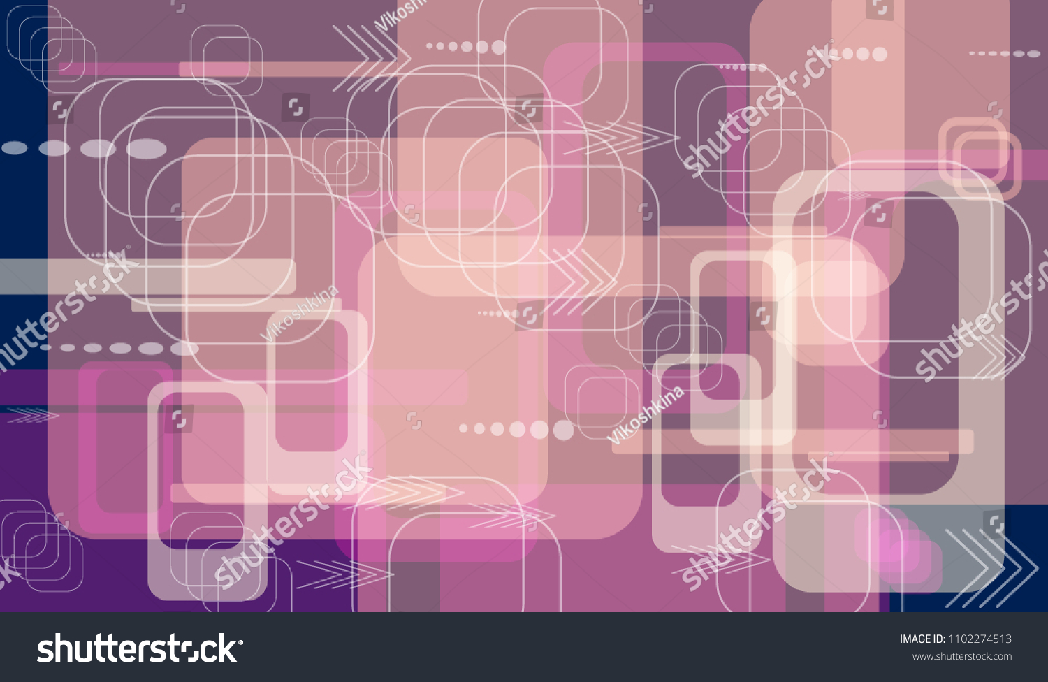 Tech Texture Colorful Horizontal Technology Background Stock Vector ...