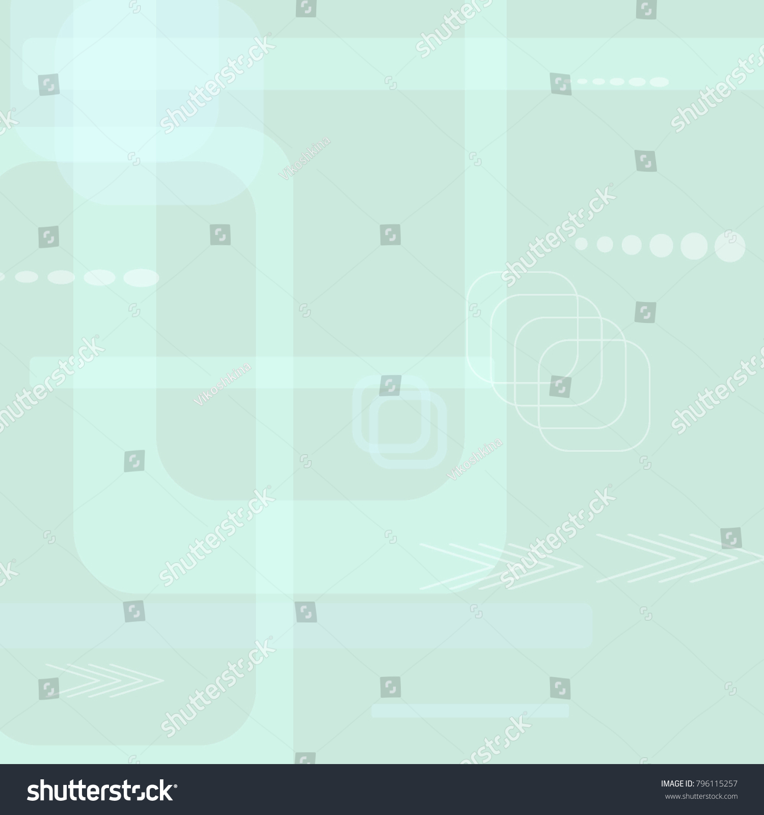 Tech Texture Light Square Technology Background Stock Vector (Royalty ...