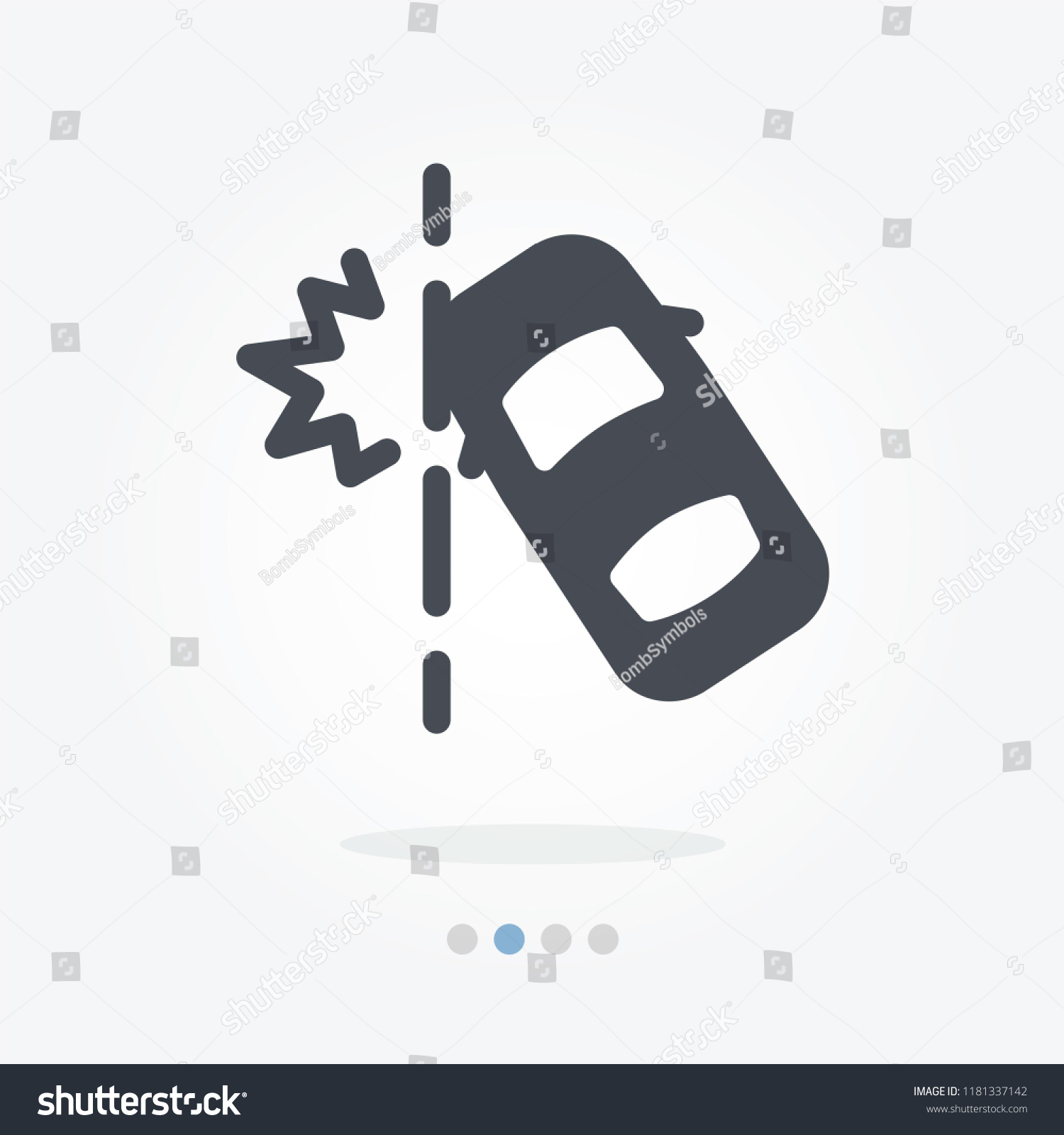 Technical Glossary Vector Icon Stock Vector (Royalty Free) 1181337142