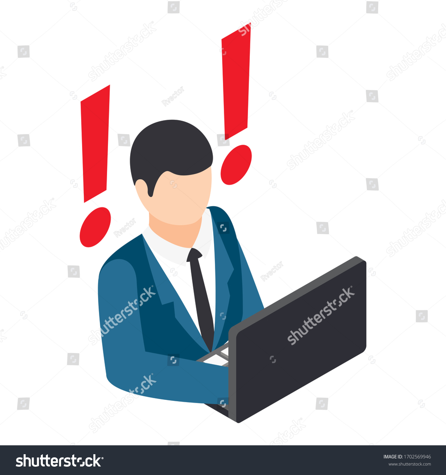 Technical Problem Icon Isometric Illustration Technical Stock Vector ...