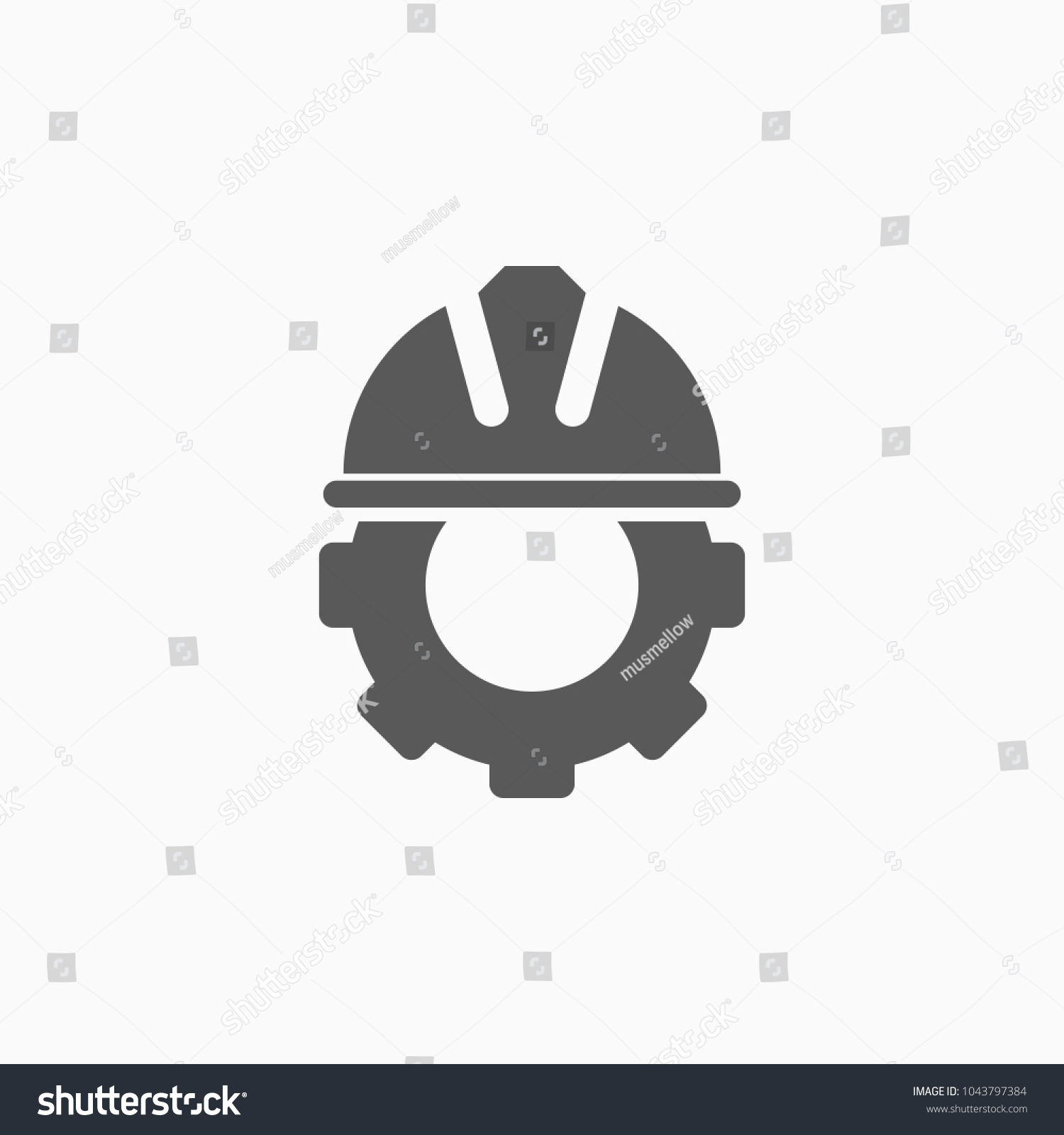 Technician Icon Mechanic Vector Stock Vector (Royalty Free) 1043797384 ...