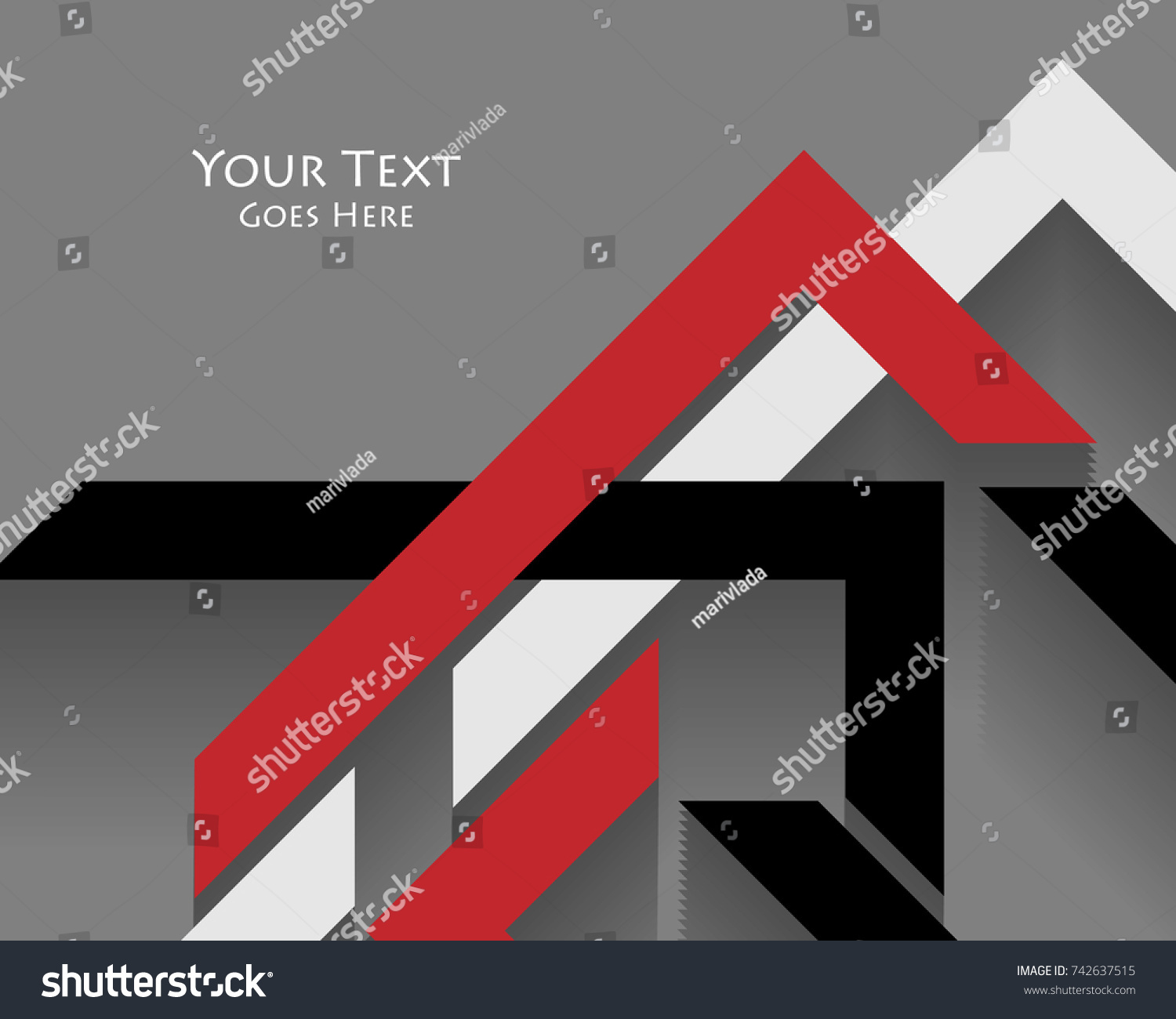 Techno Vector Background Corporate Backdrop Vertical Stock Vector ...