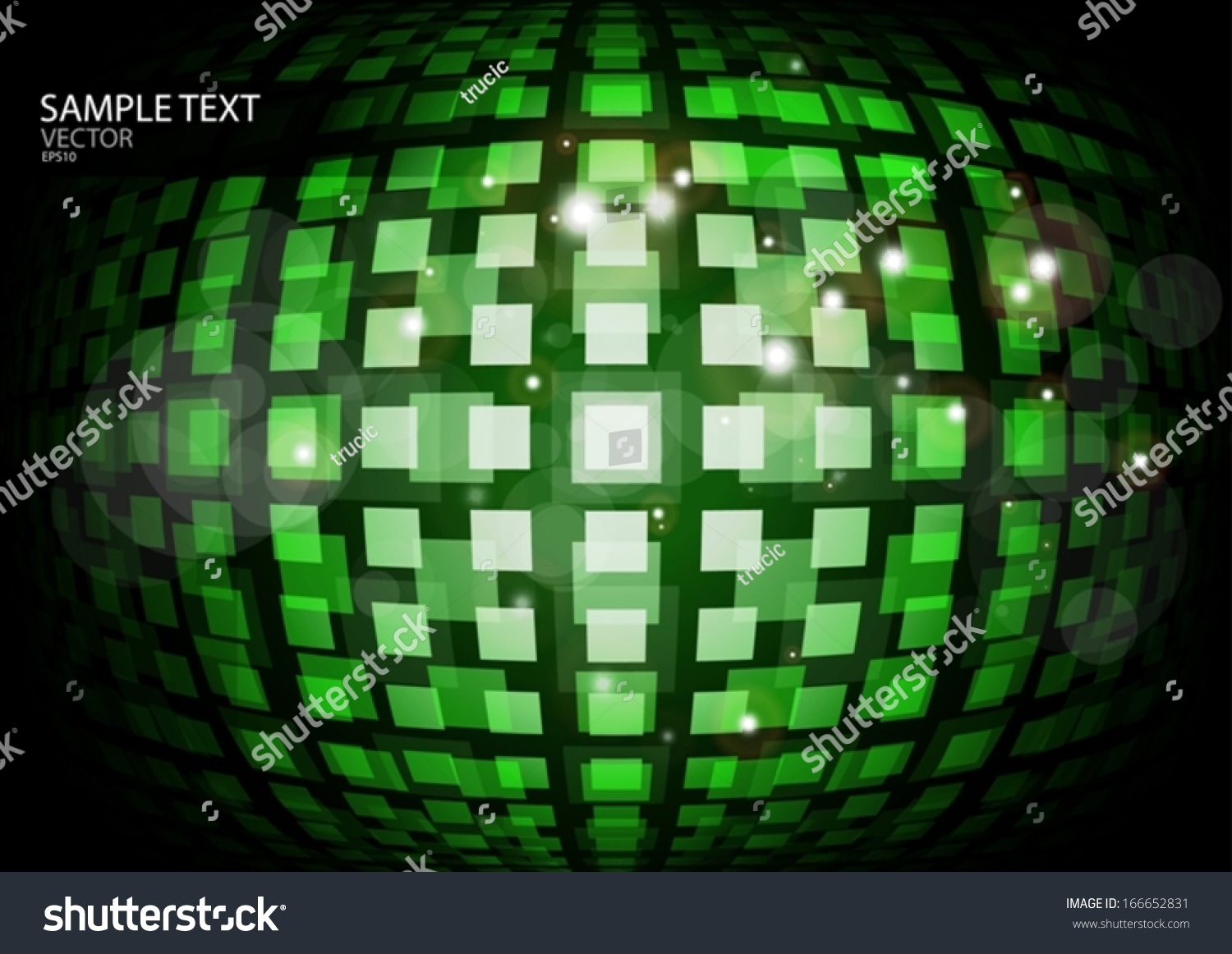 Techno Vector Squared Web Template Vector Stock Vector (Royalty Free ...