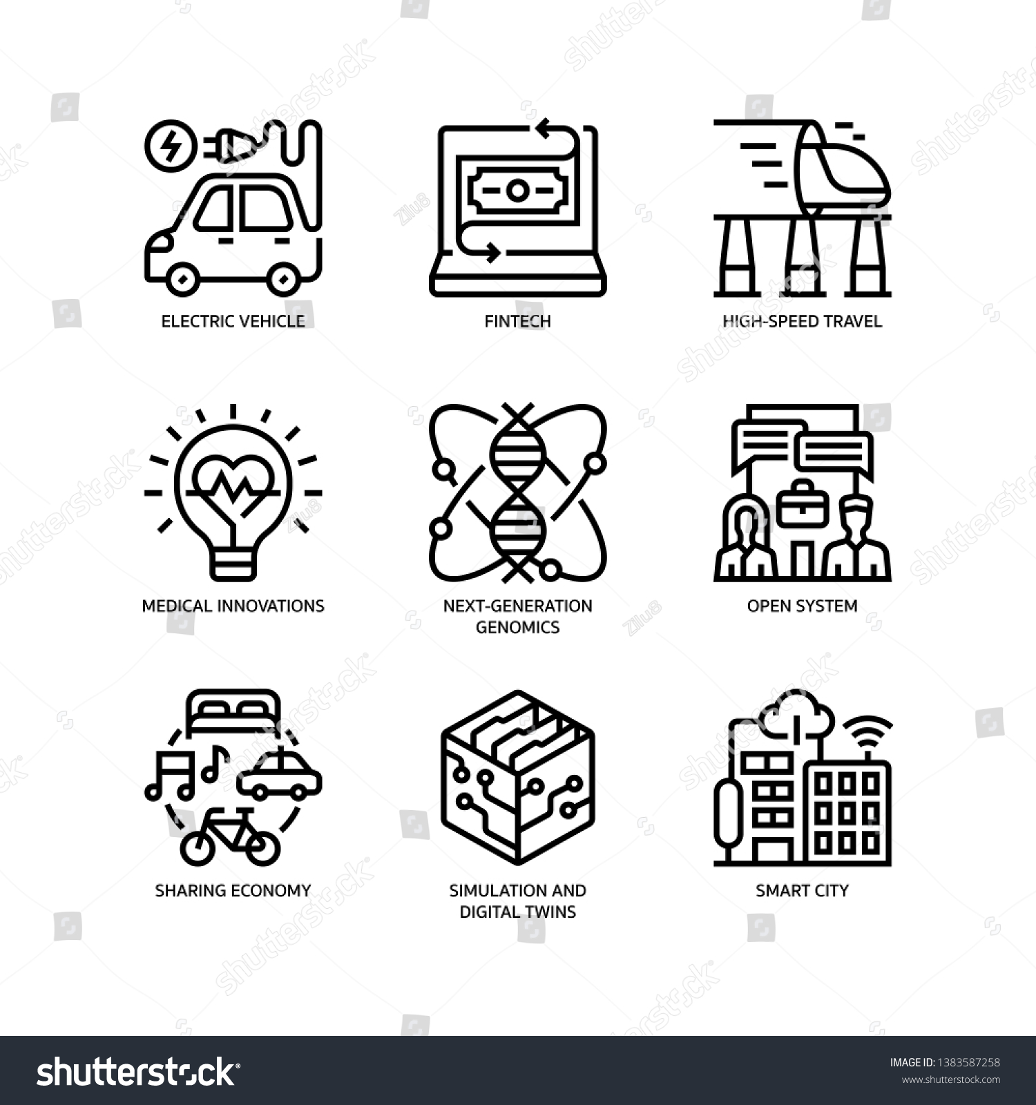 490 Digital twin icon Stock Vectors, Images & Vector Art | Shutterstock