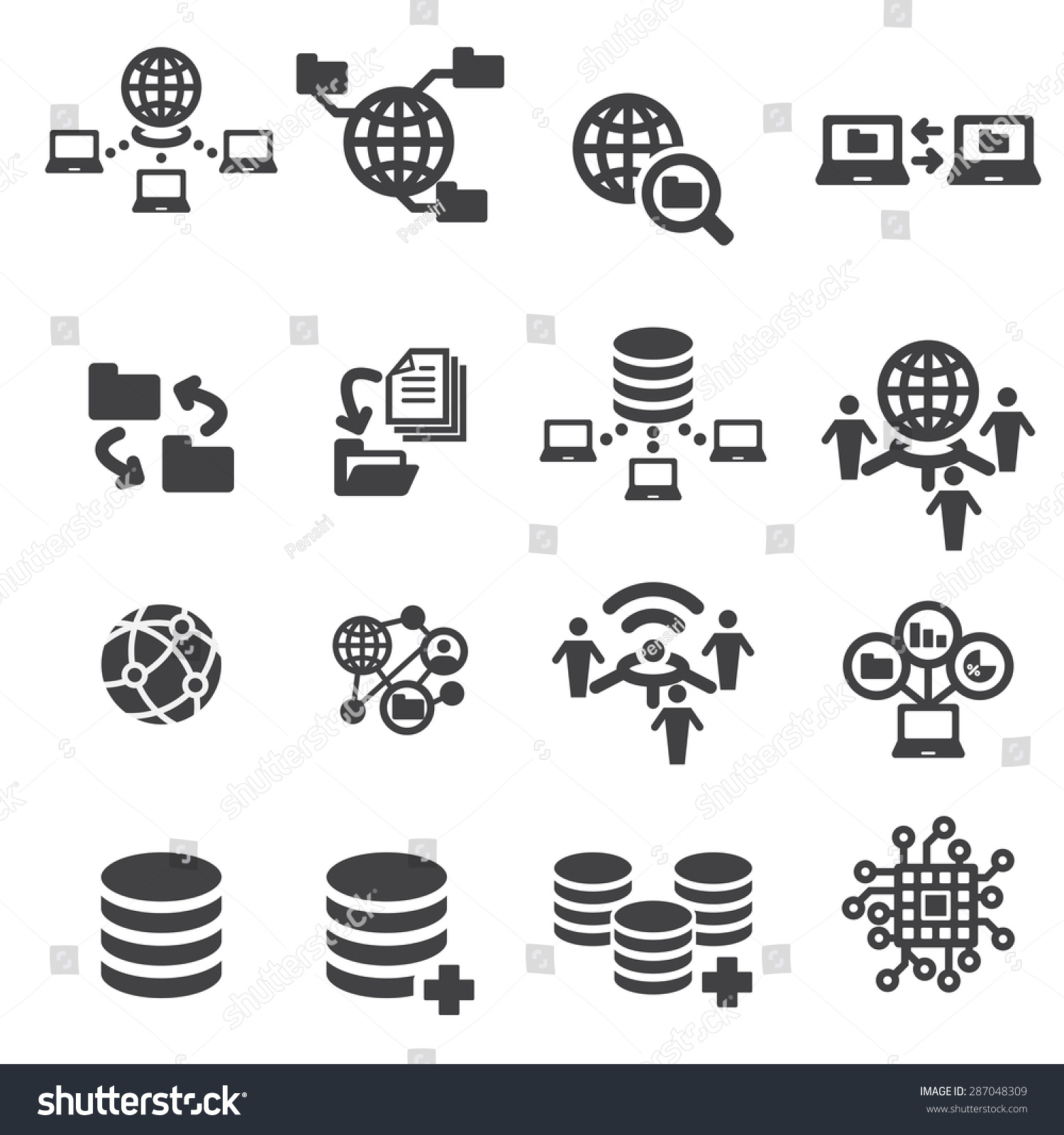 Technology Data Icon Stock Vector 287048309 - Shutterstock Technology Data Icon Stock Vector 287048309 - Shutterstock