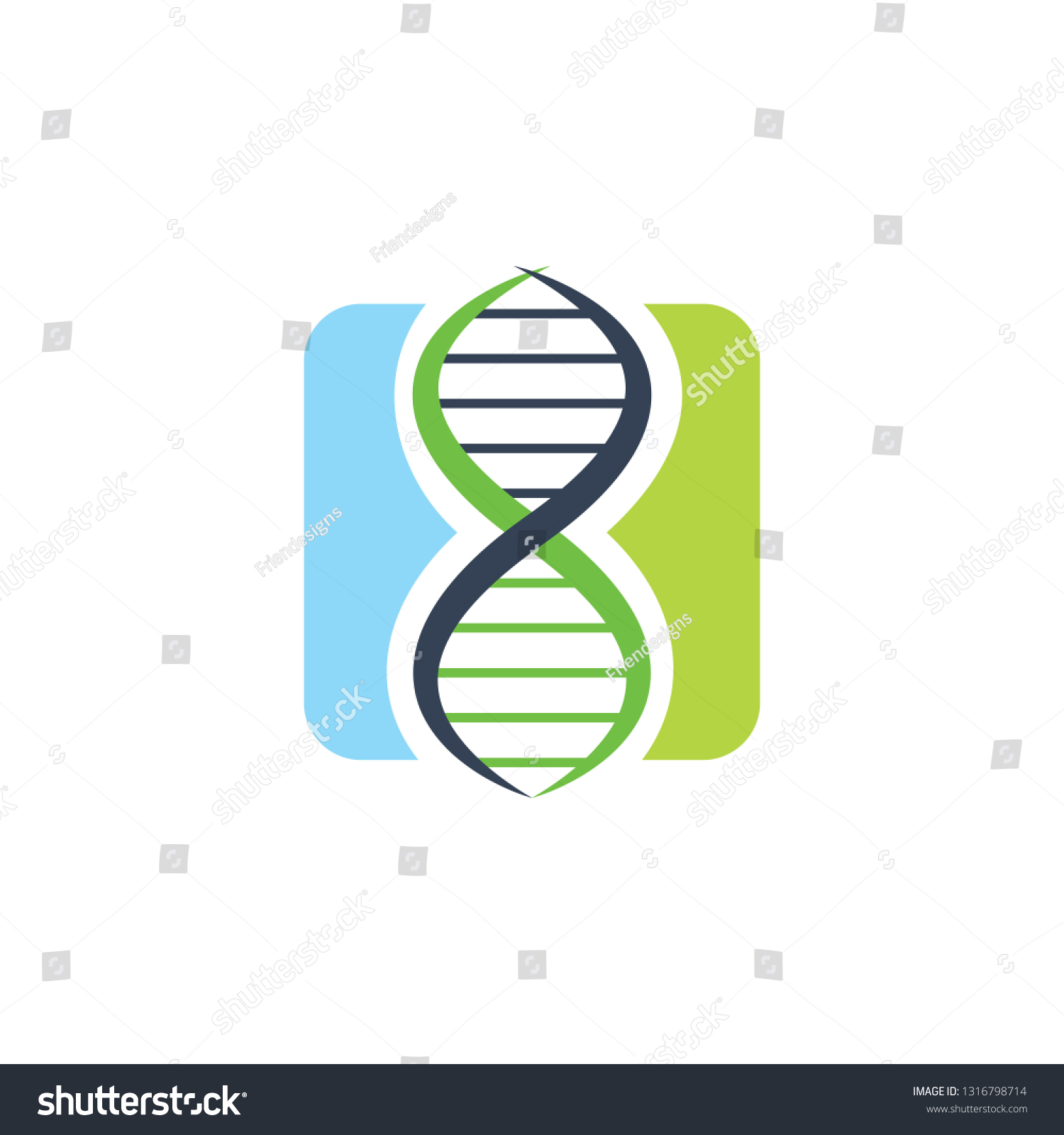 Technology Science Logo Stock Vector (Royalty Free) 1316798714
