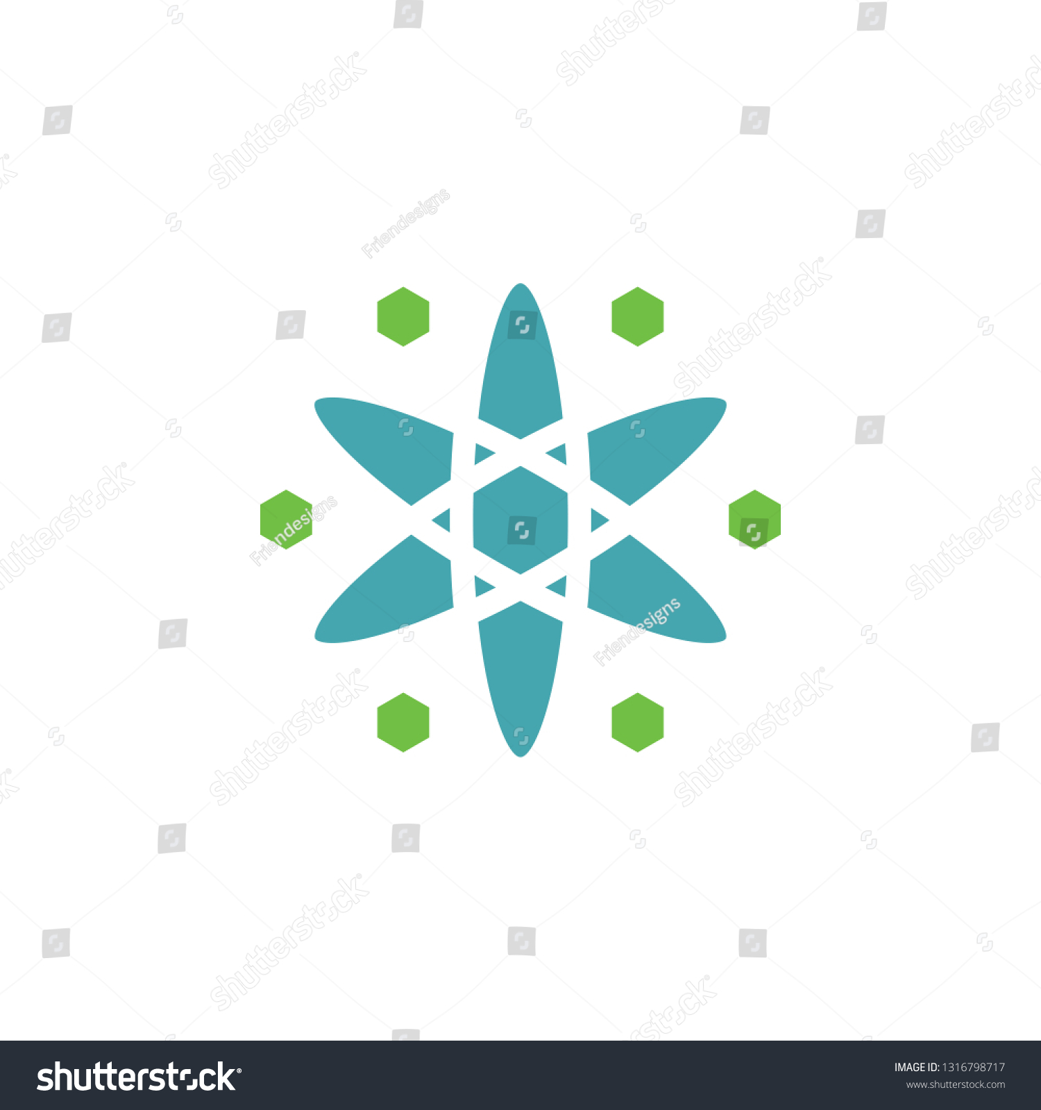 Technology Science Logo Stock Vector (Royalty Free) 1316798717 ...