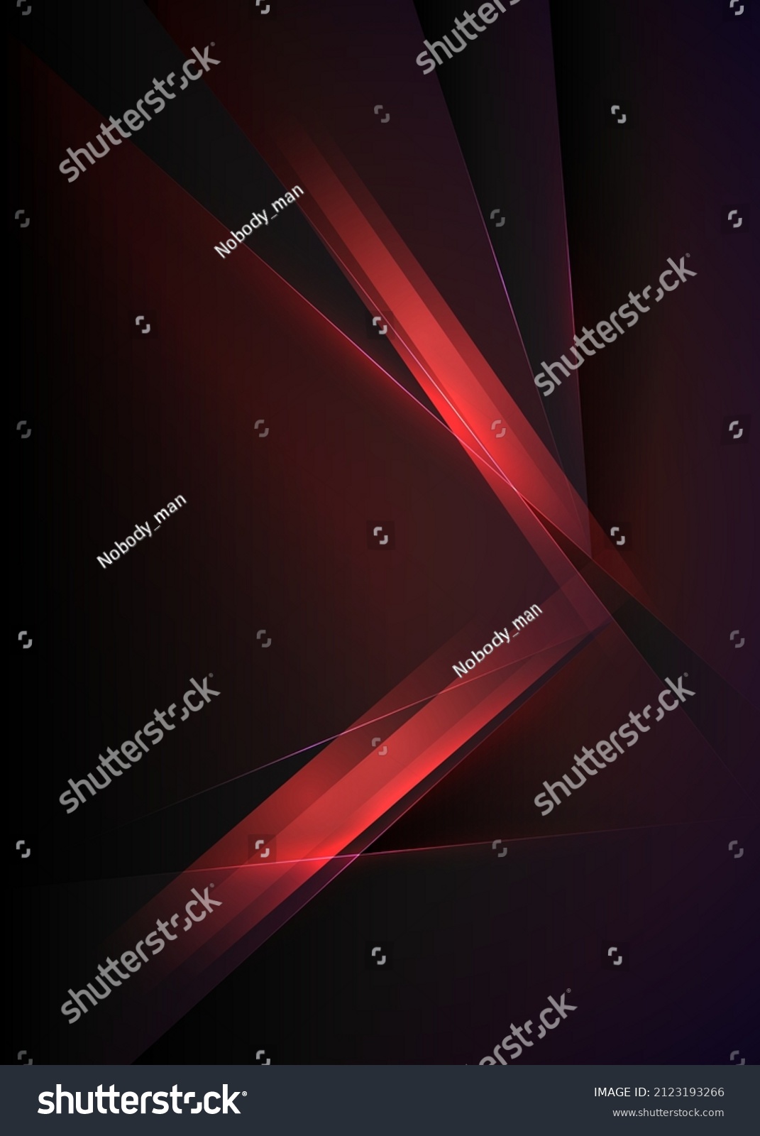Technology Background Red Background Red Frame Stock Vector (Royalty ...