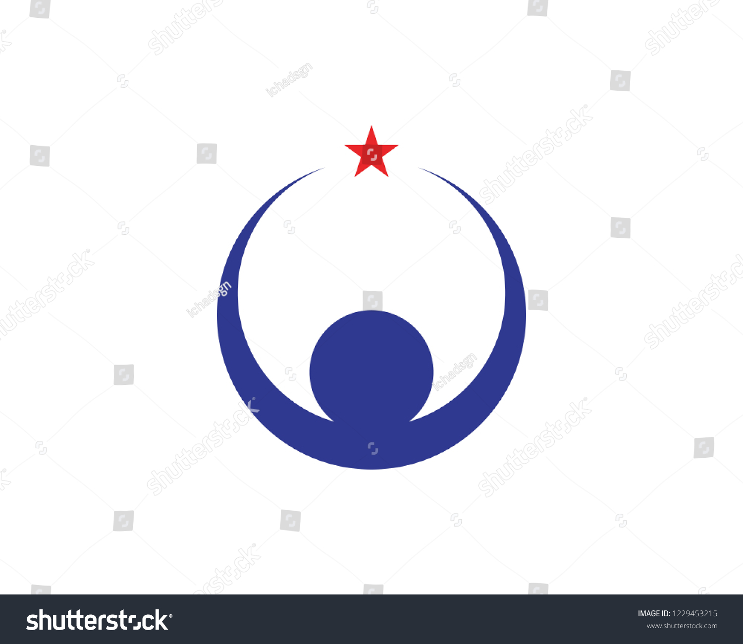 Technology Circle Logo Symbols Vector Stock Vector (Royalty Free ...