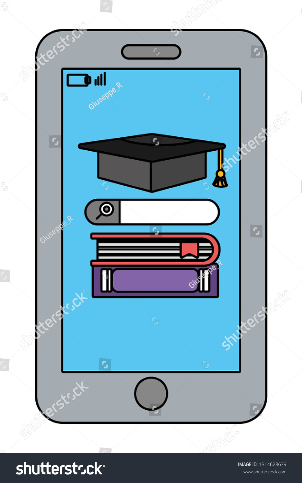 Technology Device Cartoon Stock Vector (Royalty Free) 1314623639