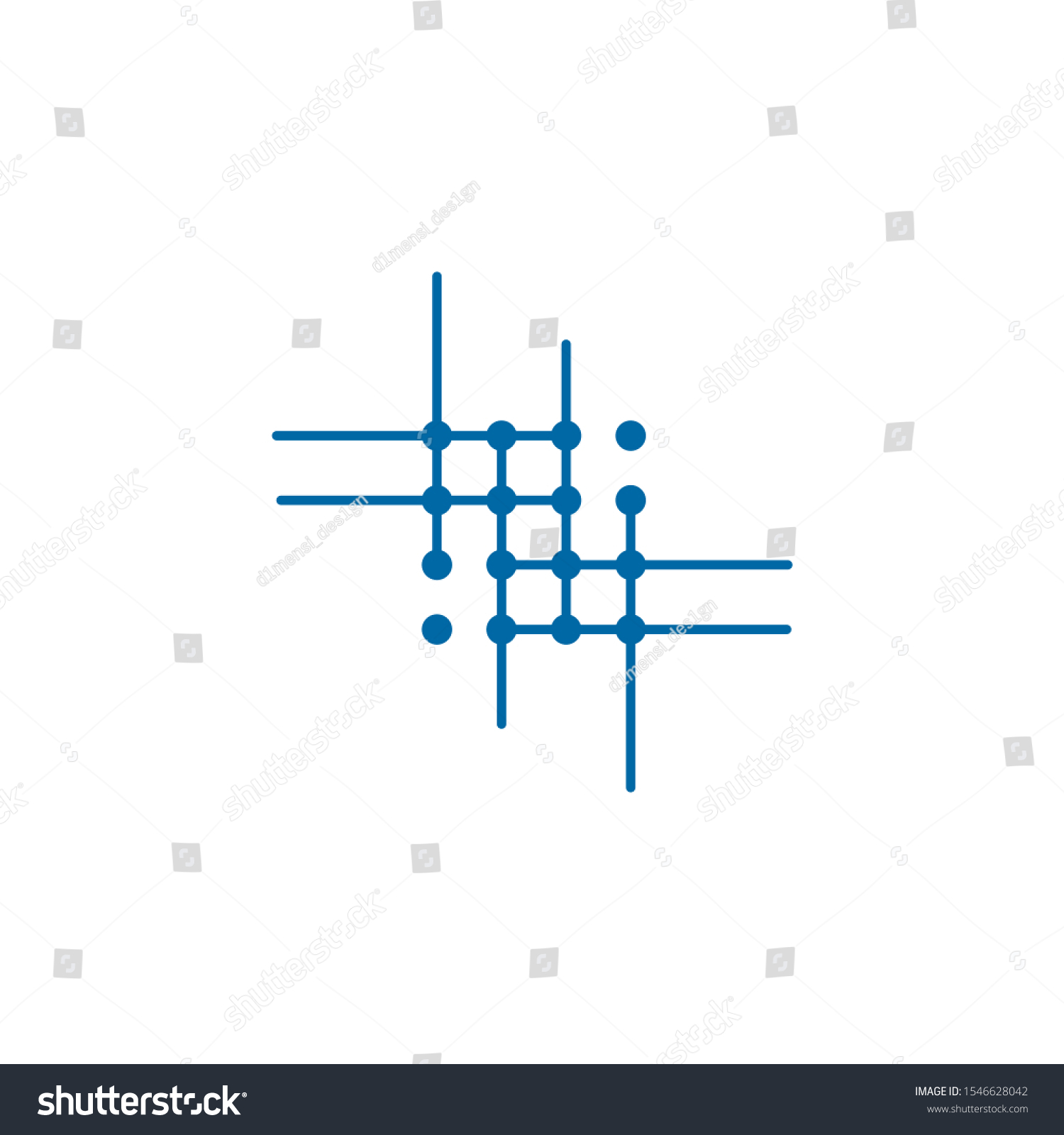 Technology Icon Logo Design Inspiration Using Stock Vector (Royalty ...