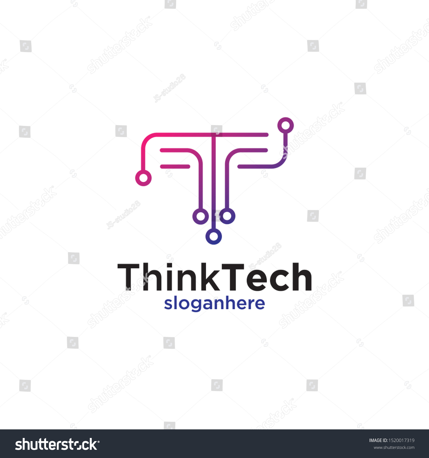 Technology Logo Simple Tech Design Vector: Vector có sẵn (miễn phí bản ...
