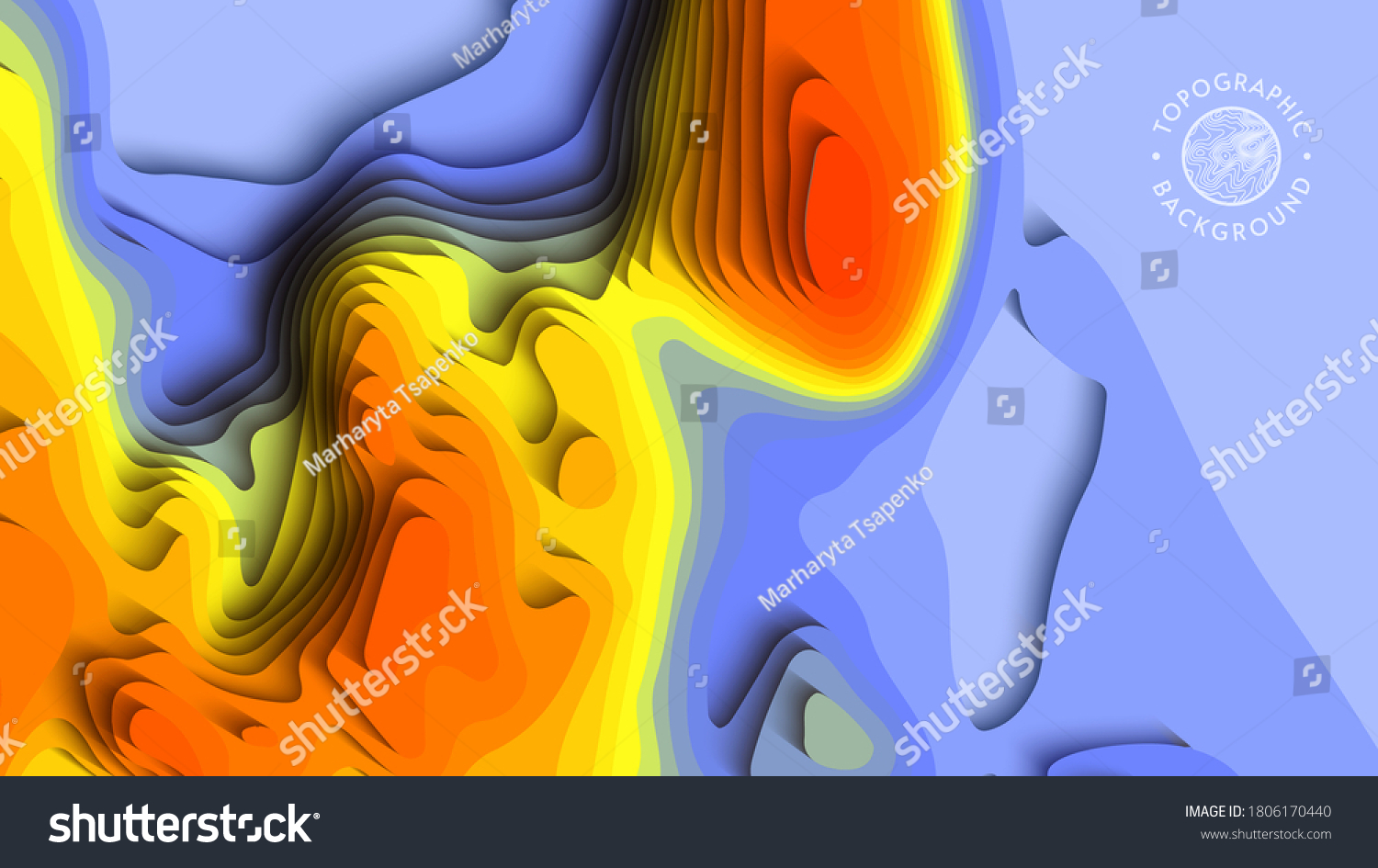 Temperature Control Gradient Background 3d Art Stock Vector (Royalty ...