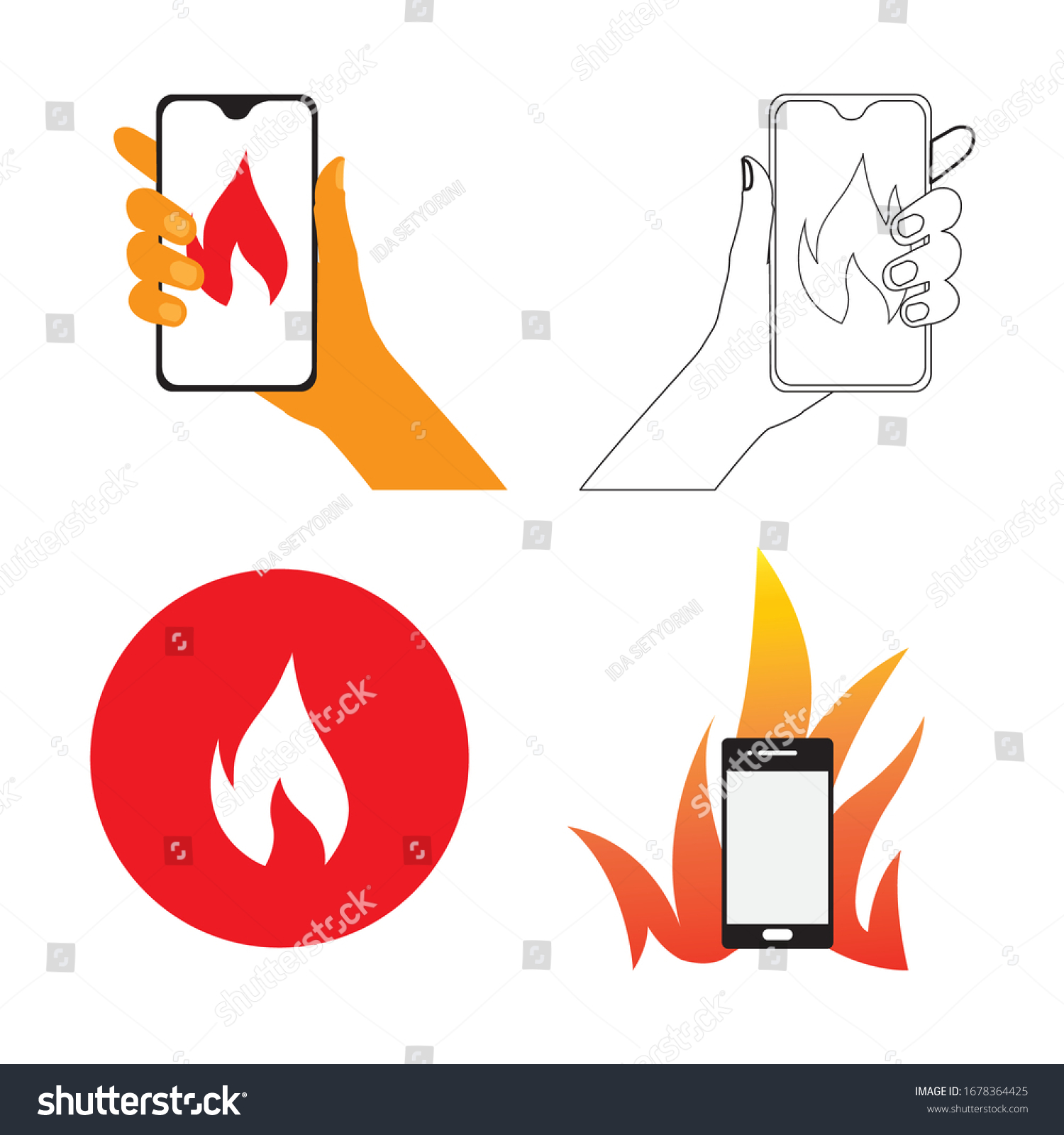 Temperature Screen Logo Vektor Template Stock Vector (Royalty Free ...