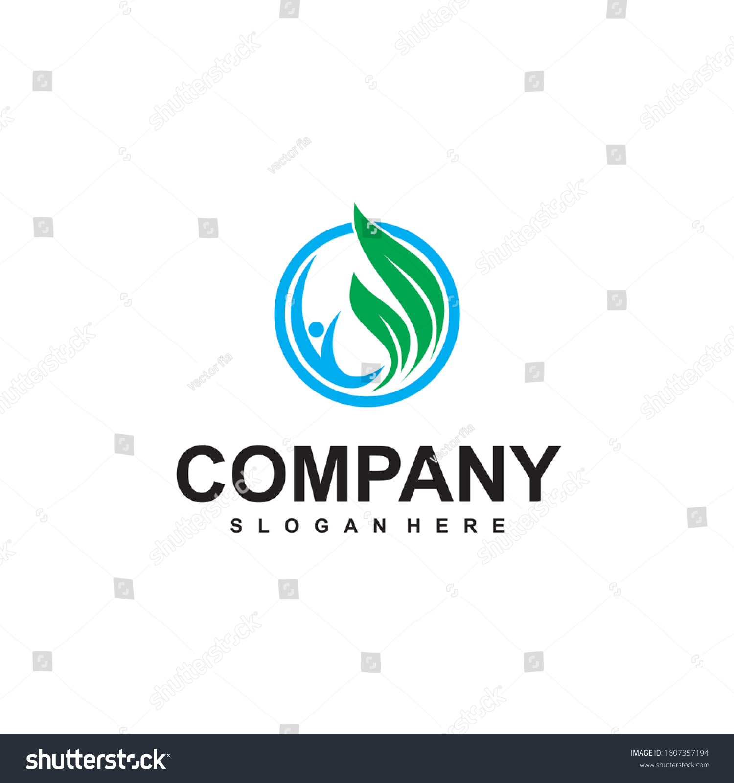 Template Desain Logo Vektor Dan Lambang Stock Vector Royalty Free