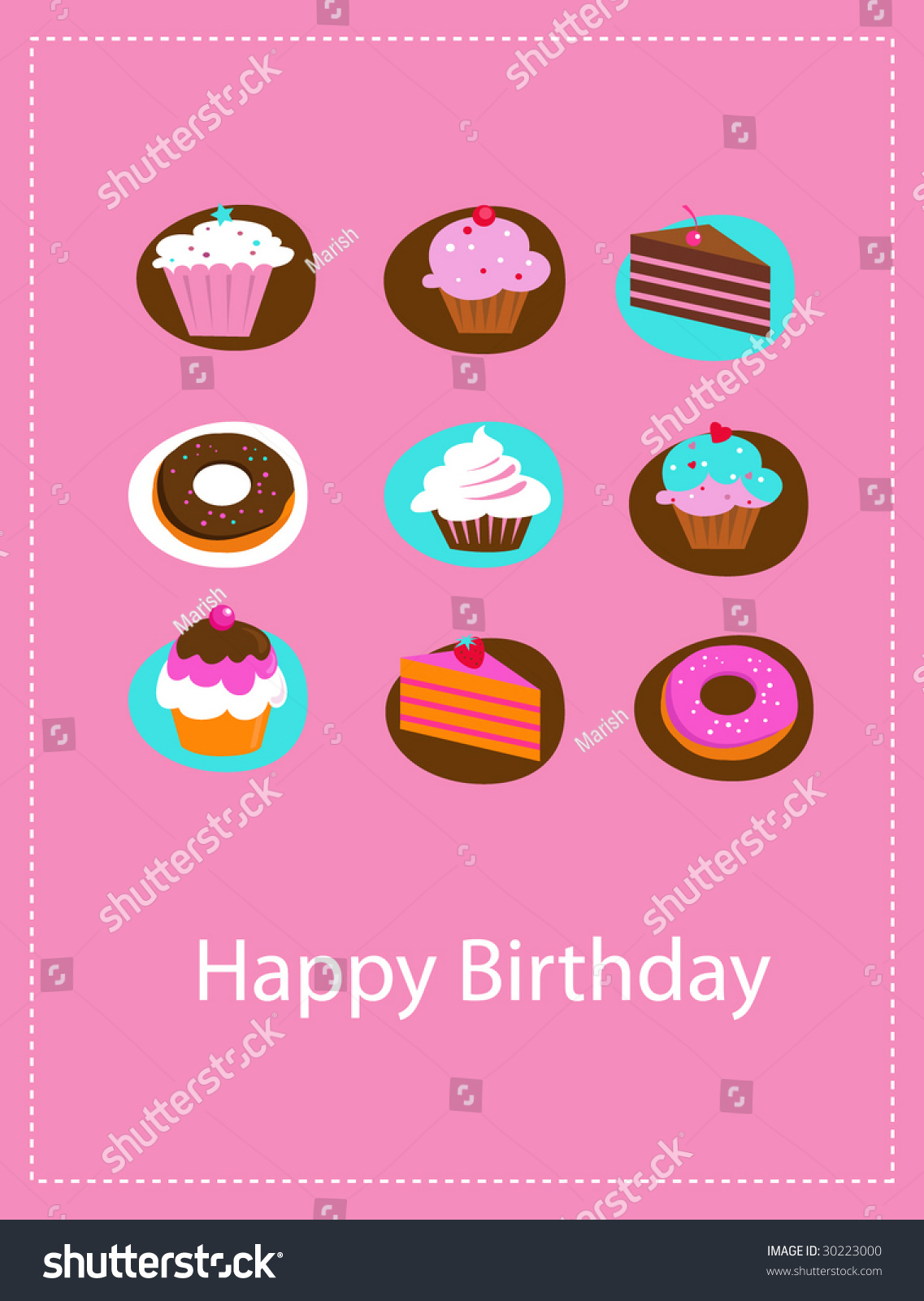 Diseño de plantilla para tarjeta de: vector de stock (libre de regalías ...