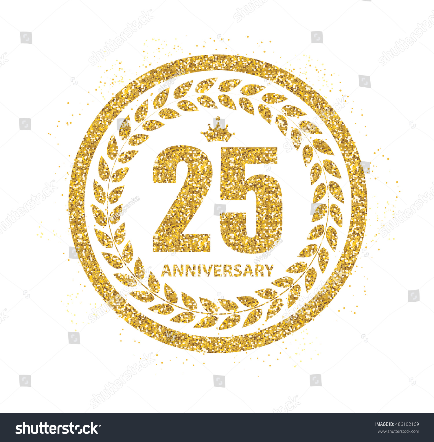 Template Logo 25 Years Anniversary Vector Stock Vector (Royalty Free ... Template Logo 25 Years Anniversary Vector Stock Vector (Royalty Free ...